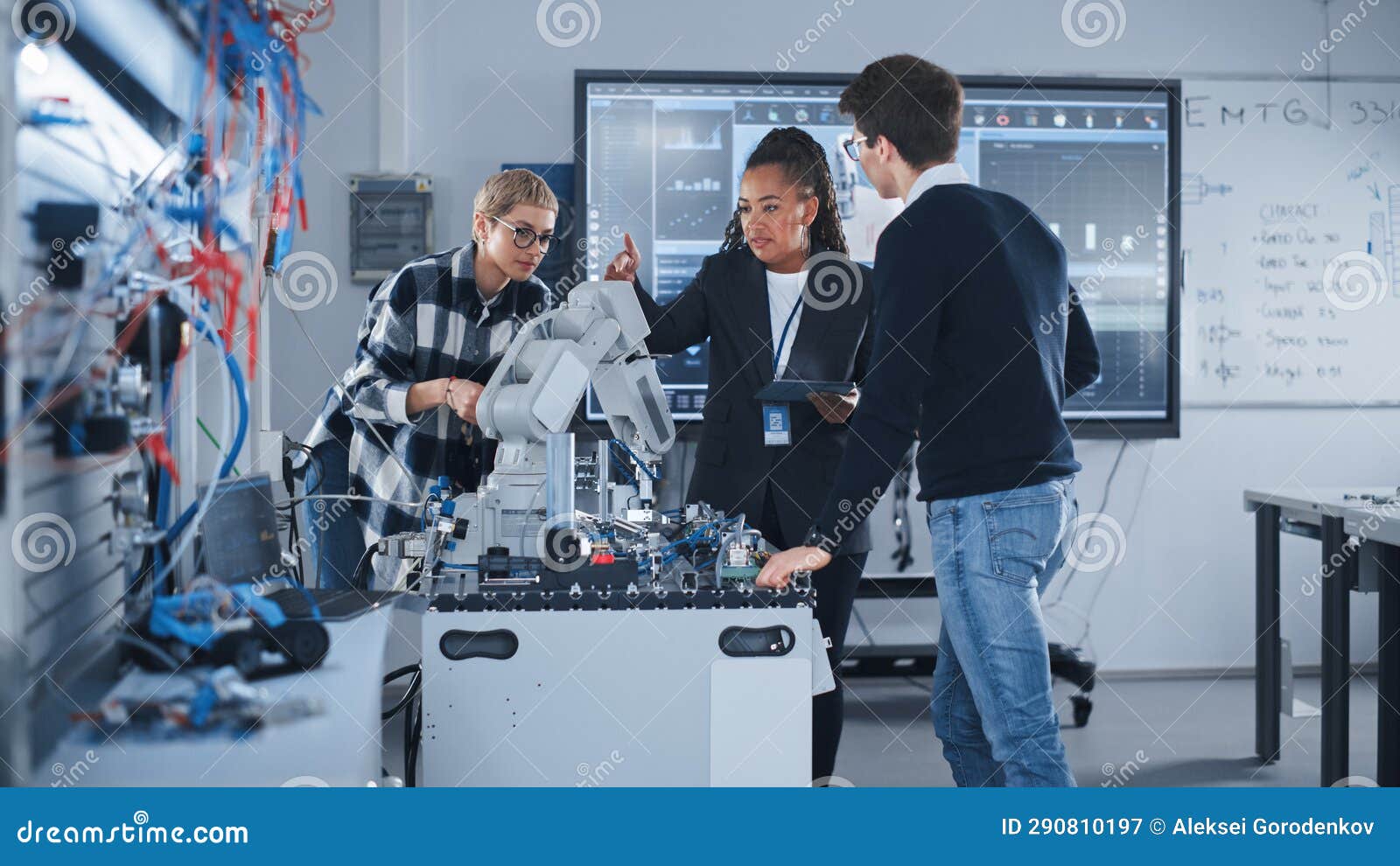 The Robotics Development Laboratory Is The Setting Where Engineers And ...