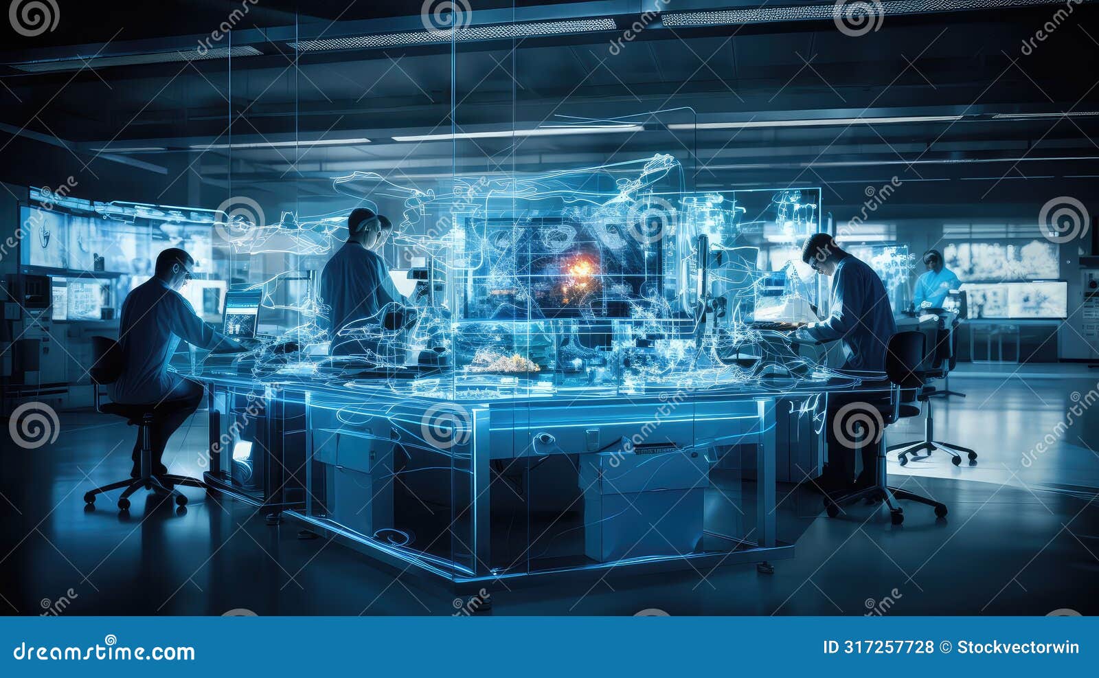 Robotics Emerging Technology Royalty-Free Illustration | CartoonDealer ...