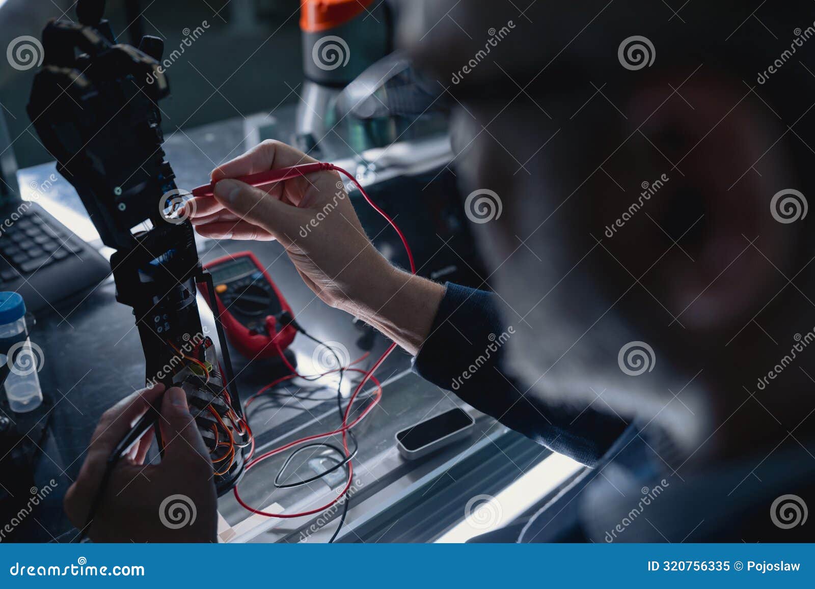 Prosthetic Of Artificial Eyeball Isolated On White Background Royalty ...