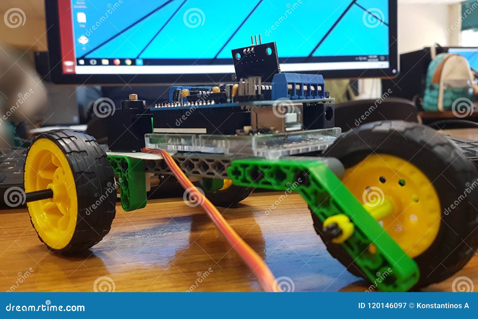 Robotics Stem Education in a Class Stock Image - Image of childhood ...