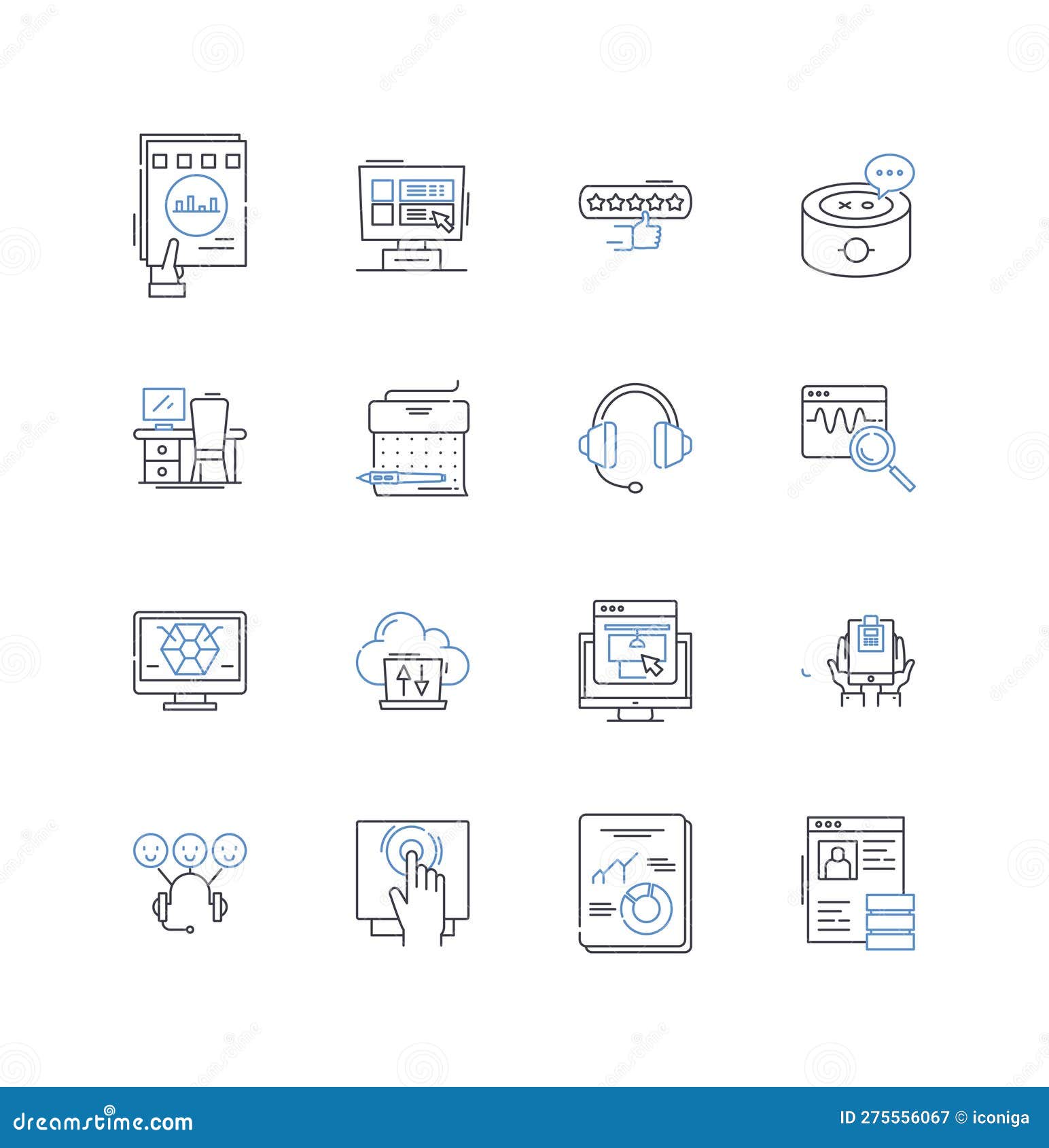 Robotics Technology Line Icons Collection. Automation, Machine ... Robotics Technology Line Icons Collection. Automation, Machine ...