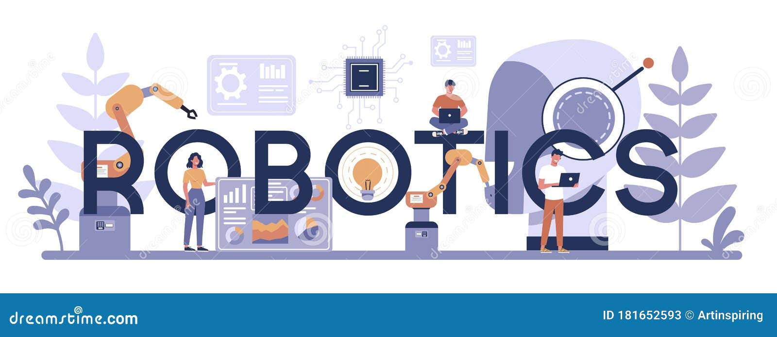 Robotics Typographic Header Concept. Robot Engineering and Programming ... Robotics Typographic Header Concept. Robot Engineering and Programming ...