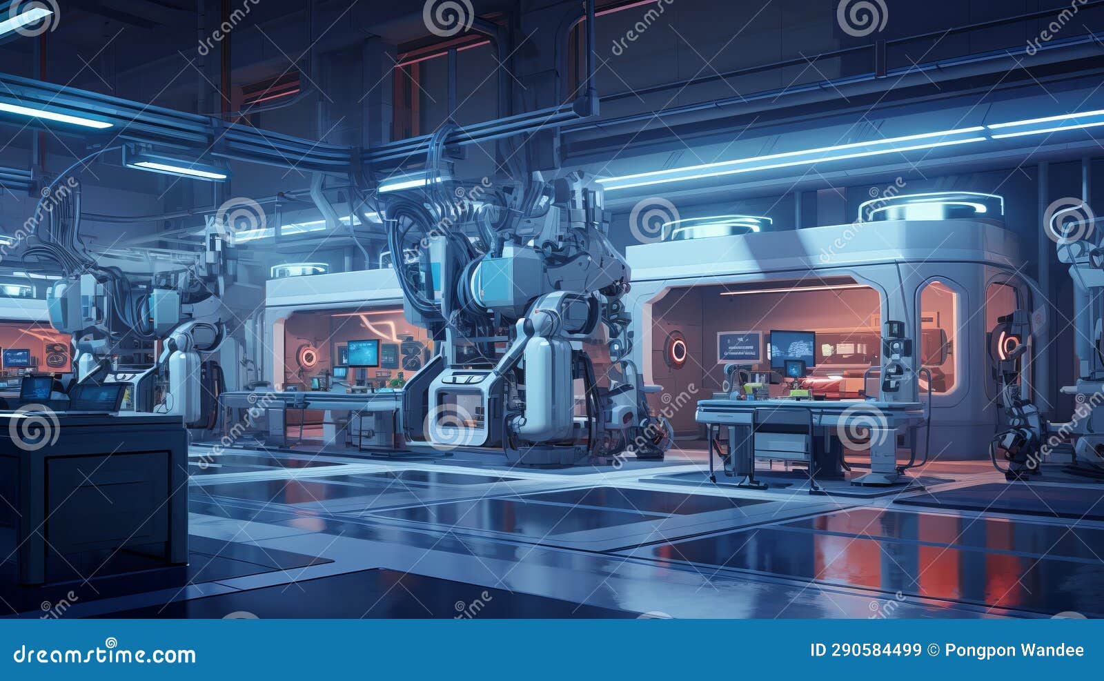 Robotics Workshop a Workshop Filled with Engineers Building and Testing ...