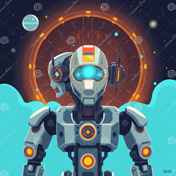 Artificial Intelligence Robots Futuristic Interpretation Future 2025 ... Artificial Intelligence Robots Futuristic Interpretation Future 2025 ...