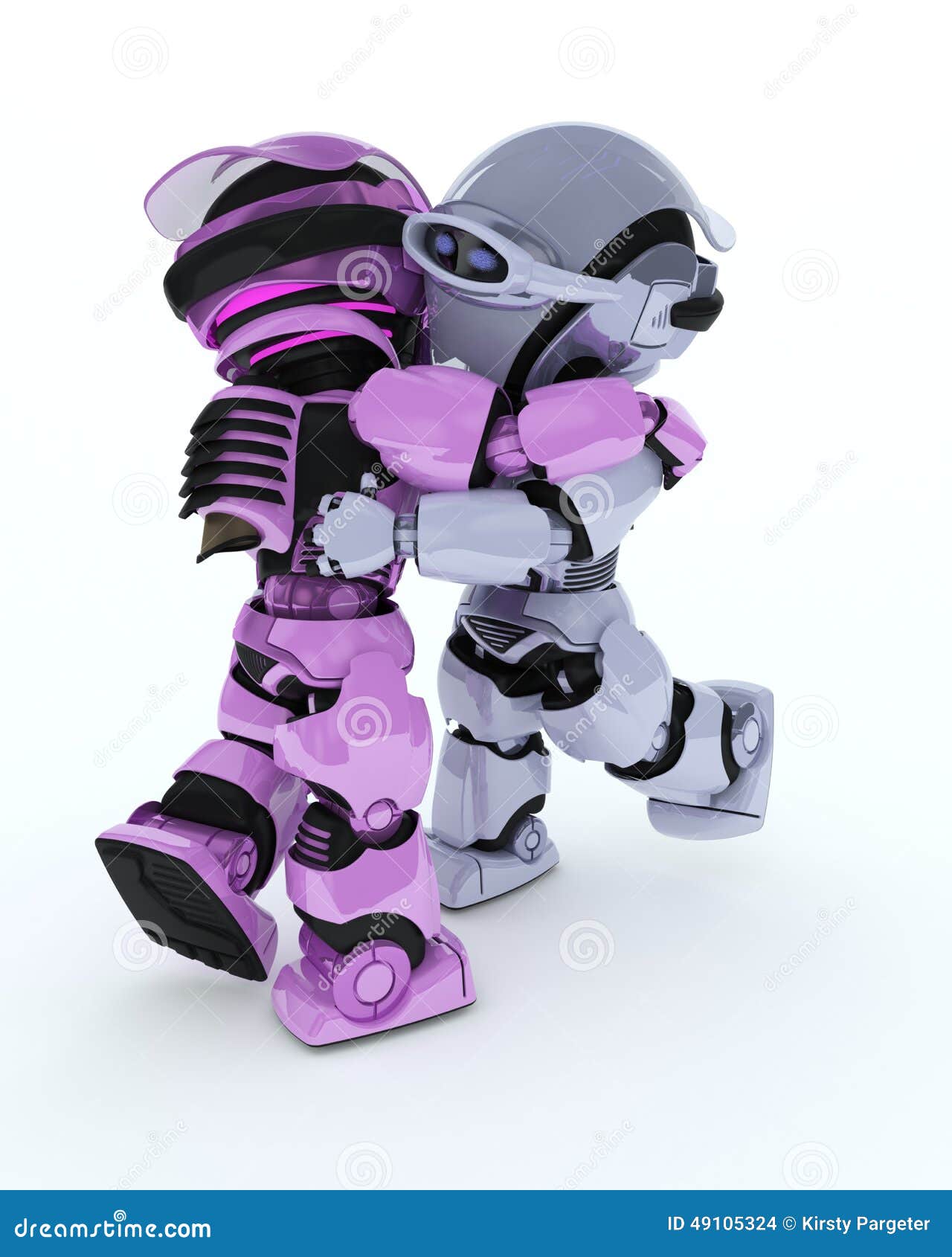 Robots ballroom dancing stock illustration. Illustration of dancing ...