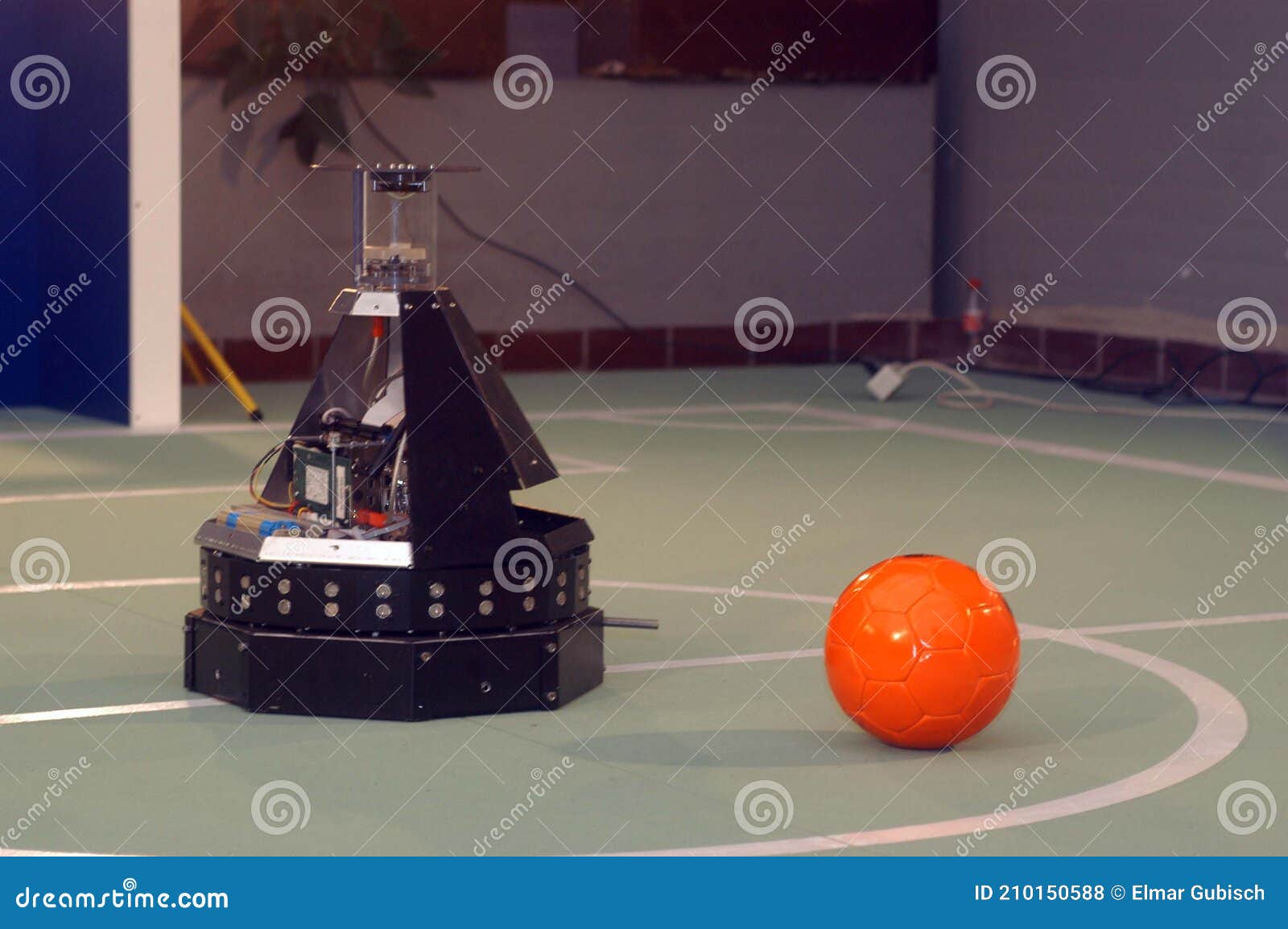 Robots at a Robotics Competition Stock Photo - Image of development ...