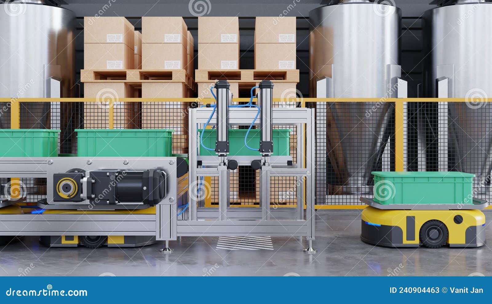 Robots Efficiently Sorting Hundreds of Parcels Per HourAutomated Guided ... Robots Efficiently Sorting Hundreds of Parcels Per HourAutomated Guided ...