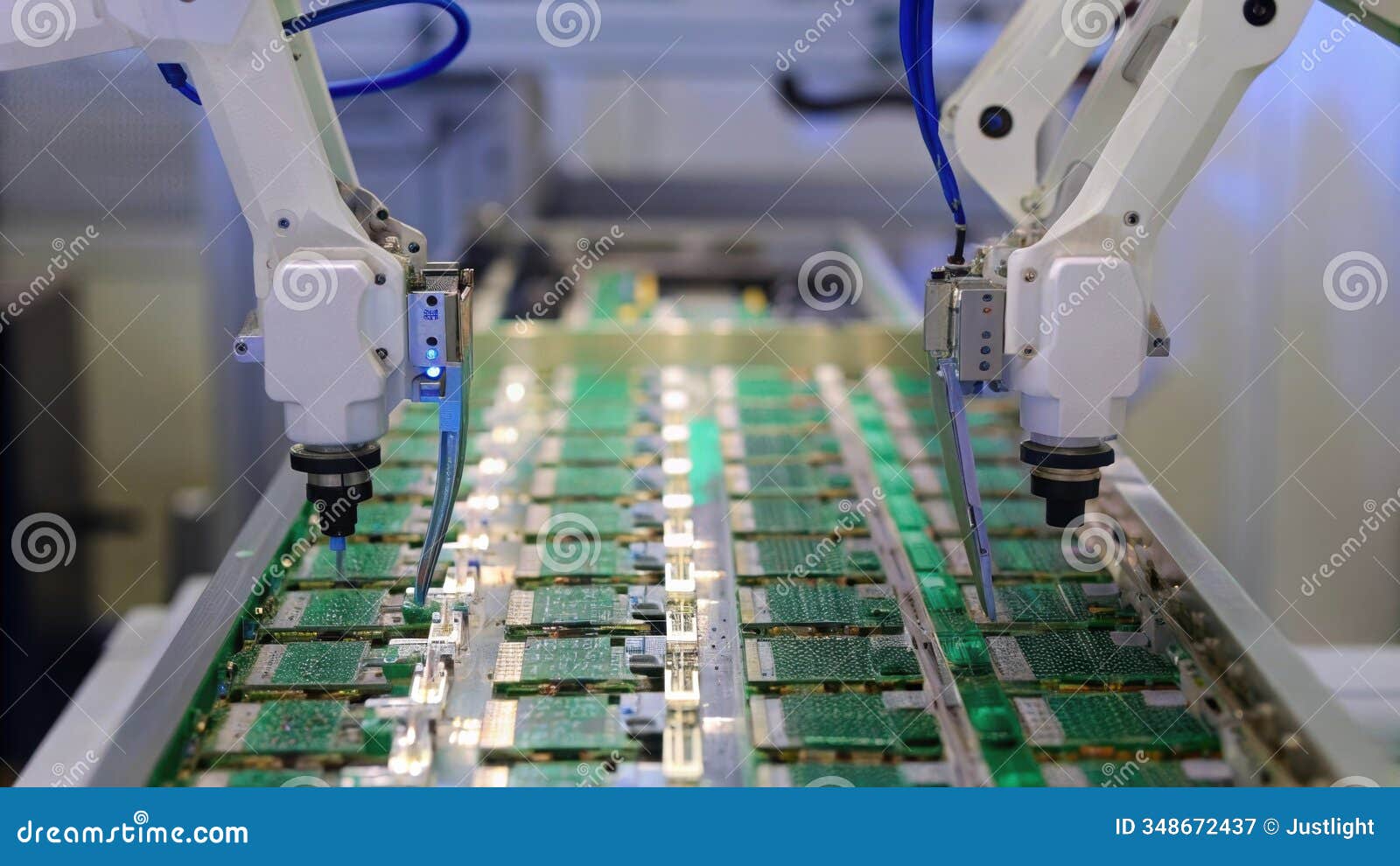 Robots Equipped With 3D Vision Technology Accurately Positioning And ...