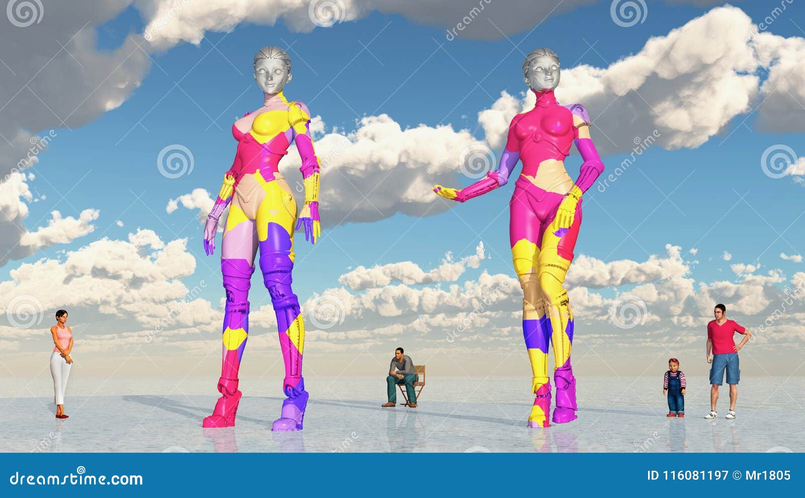 Robots And Humans Icon. Trendy Robots And Humans Logo Concept On ...