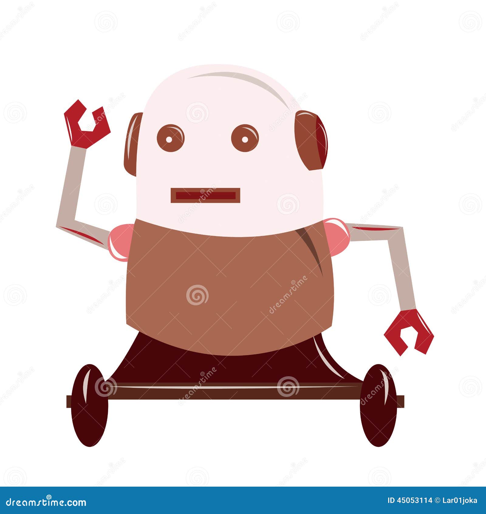 Robots stock illustration. Illustration of internet, cartoon - 45053114