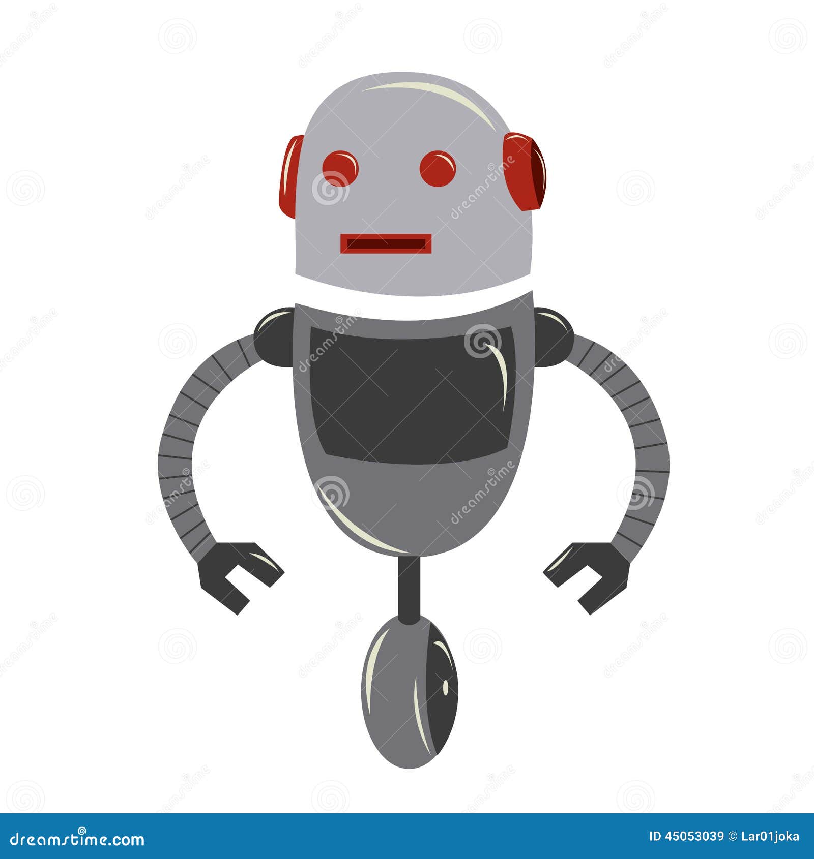 Robots stock illustration. Illustration of cartoon, android - 45053039