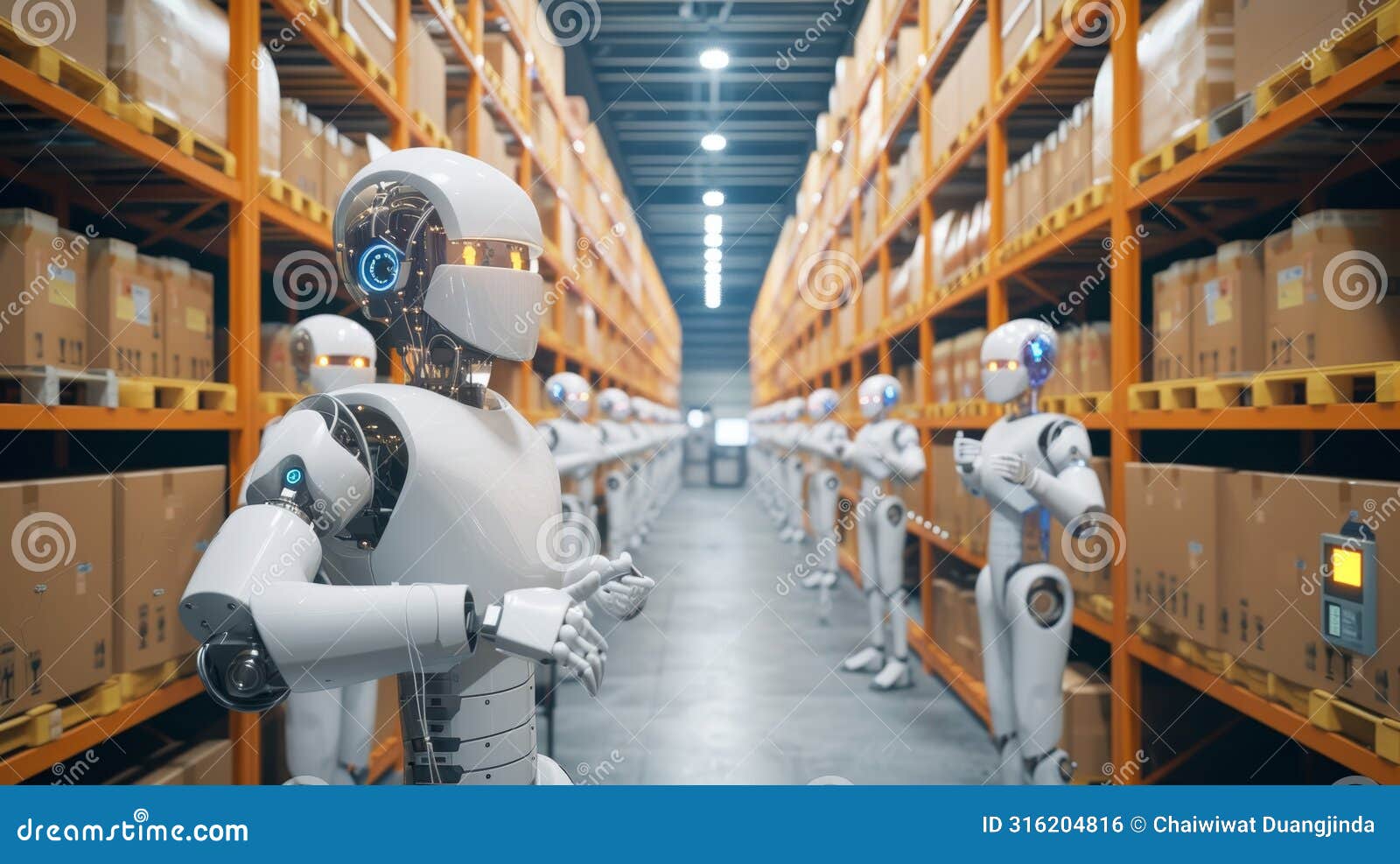 Robots in the Warehouse, Artificial Intelligence, Supply Chain Future ...
