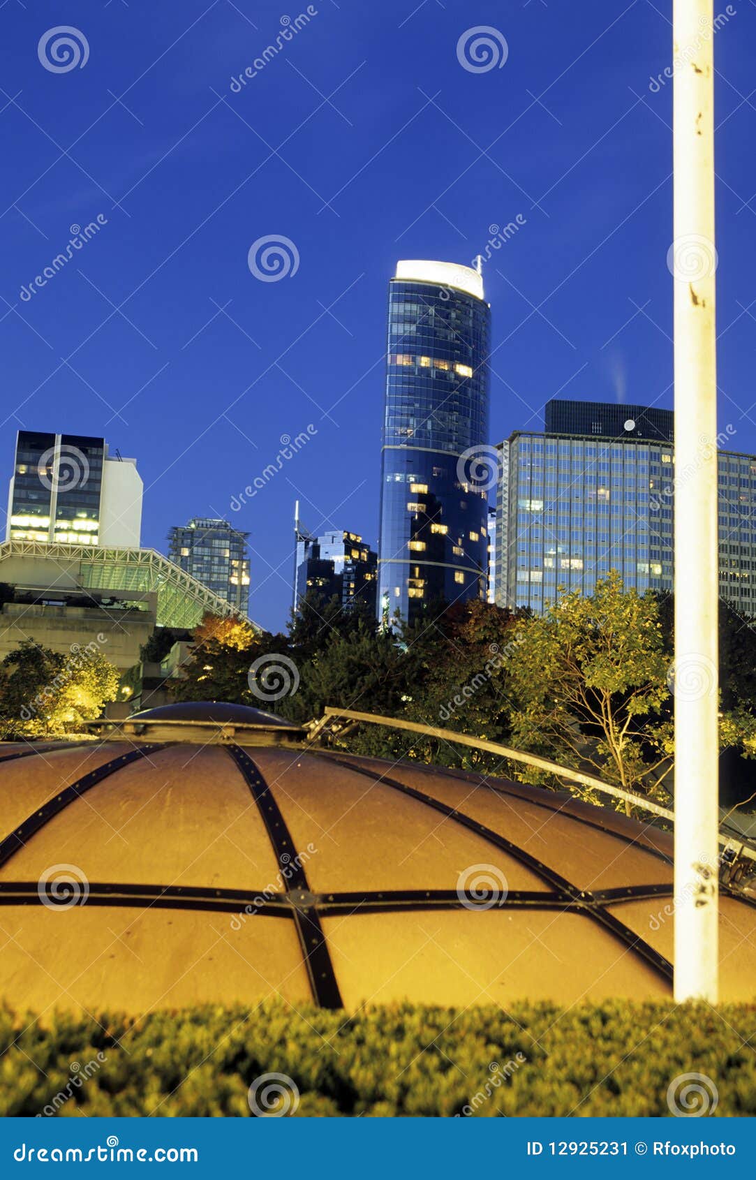 Robson Square- Vancouver, Canada Stock Image - Image of locations ...
