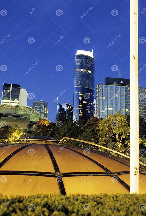 Robson Square- Vancouver, Canada Stock Image - Image of locations ...