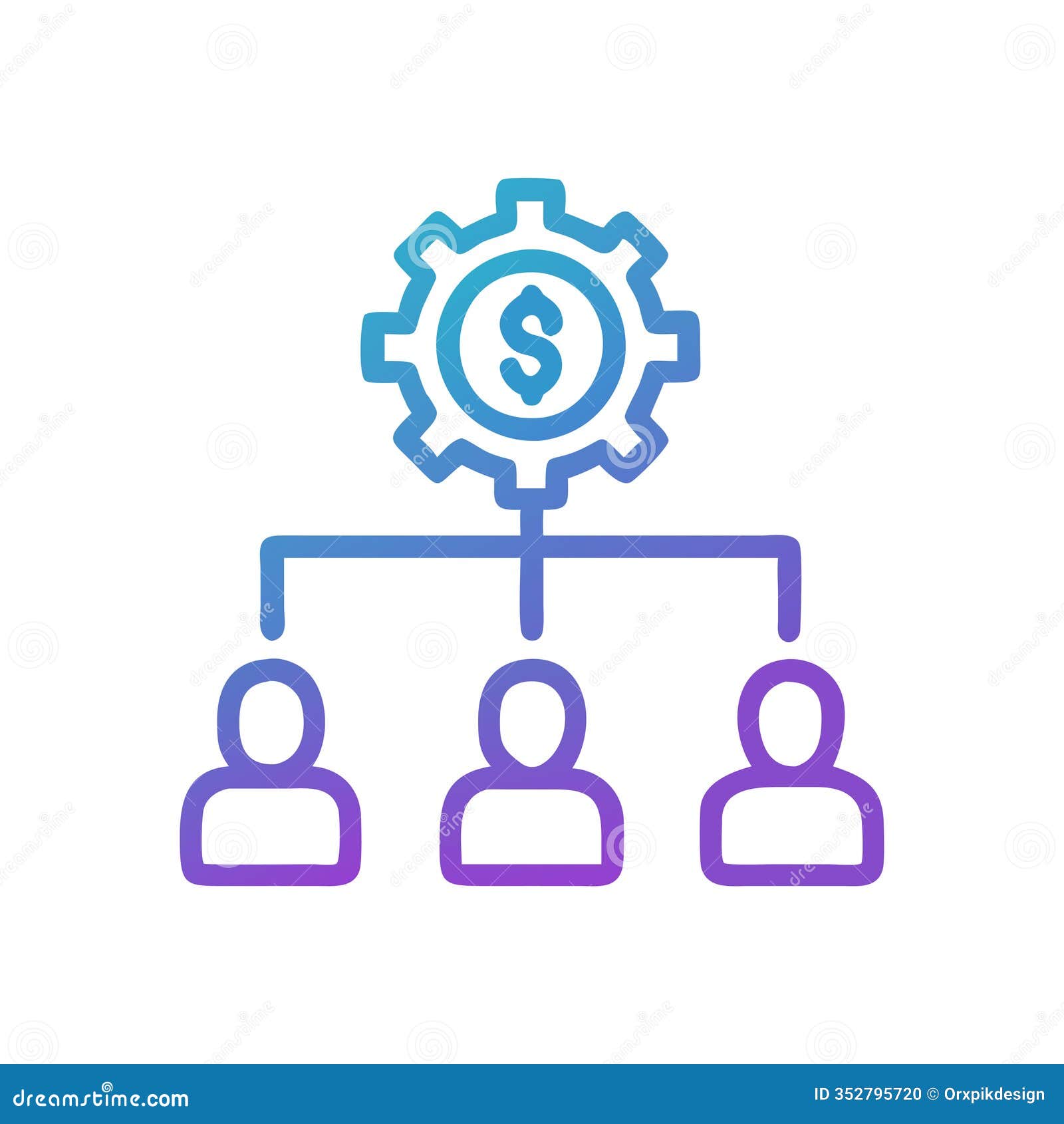 Robust Business Governance Framework Icon Stock Vector - Illustration ...