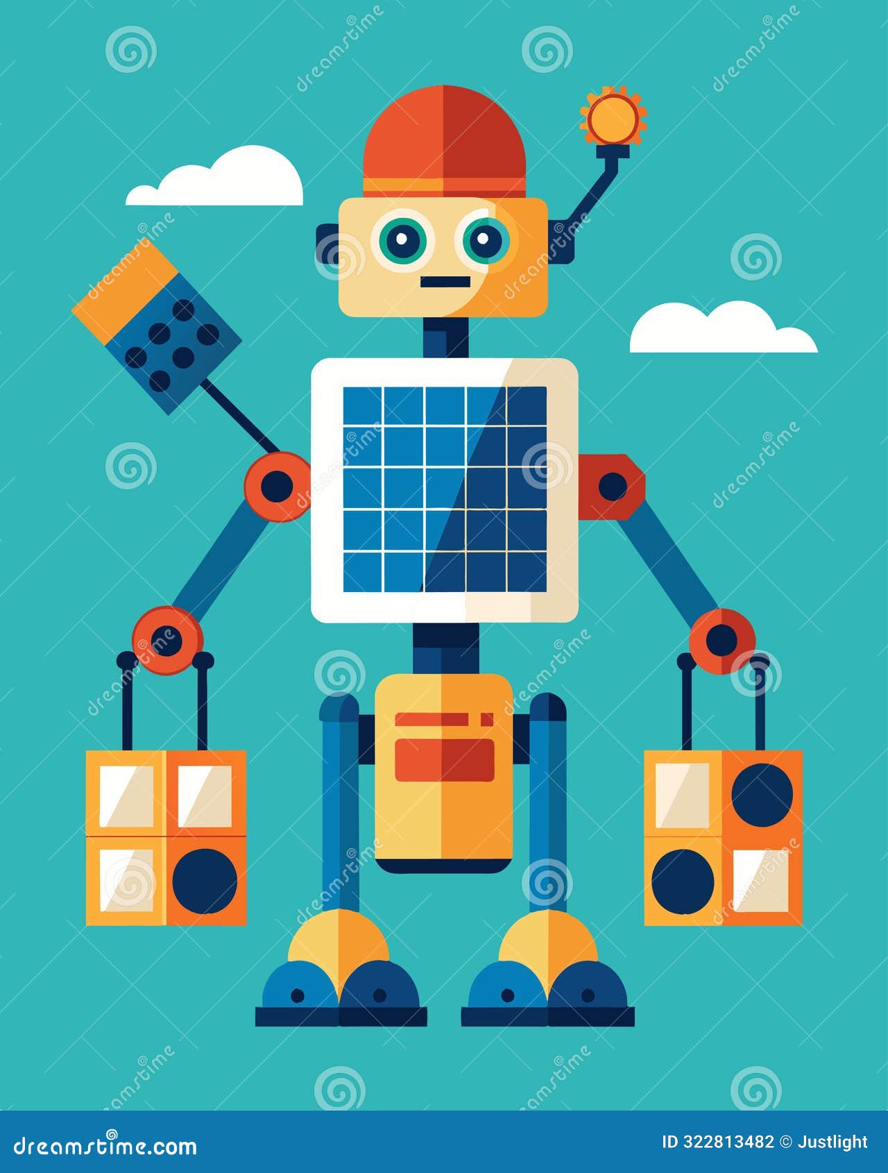 Robust Robot For Heavy Vehicle Design With Advanced Engineering Royalty ...