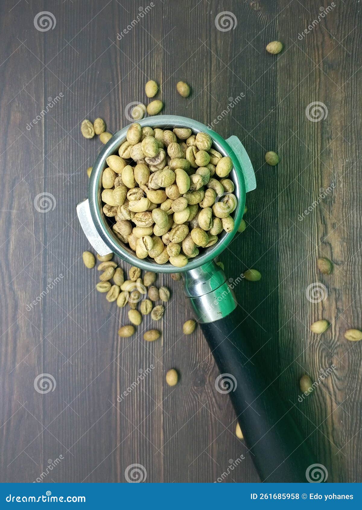 Robusta Natural Process Coffee Beans Stock Photo - Image of vegetable ...