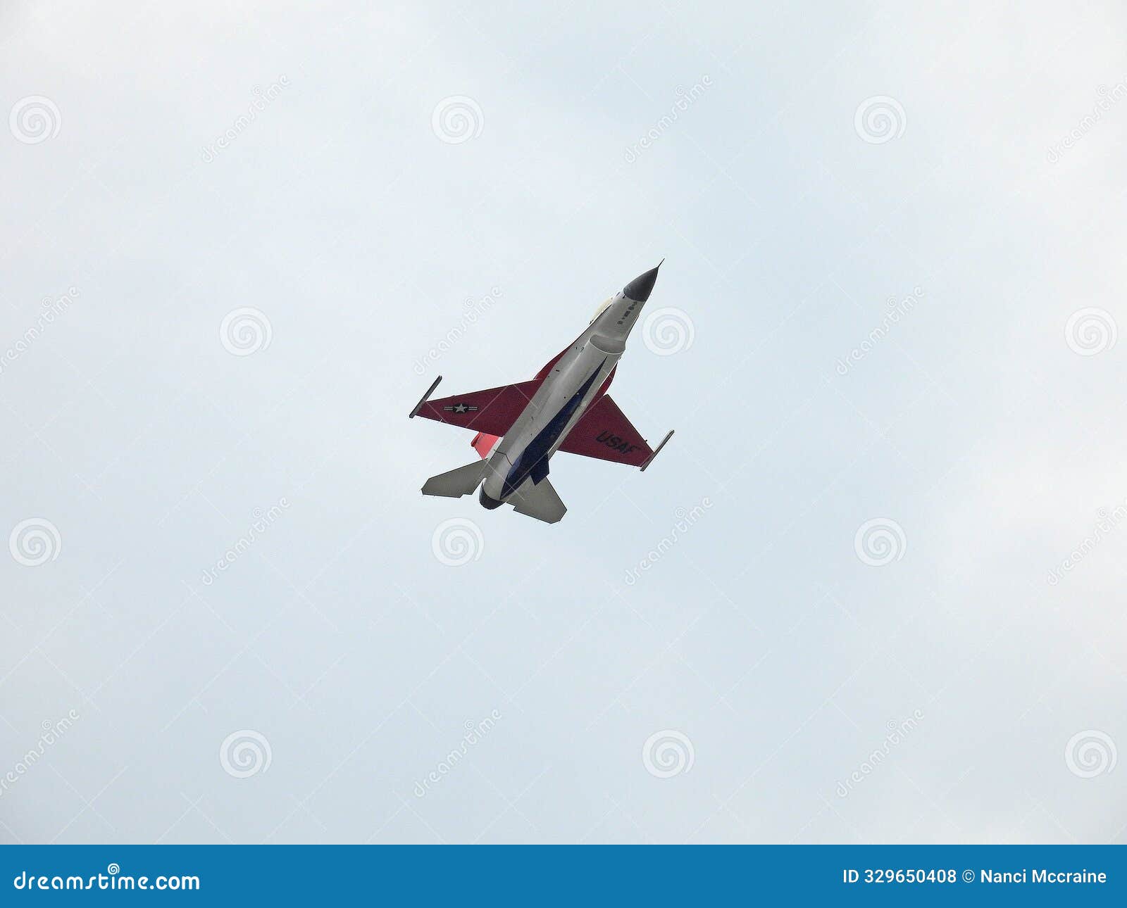 ROC Airshow F16 Viper Demo Overhead at Airshow Stock Photo - Image of ...