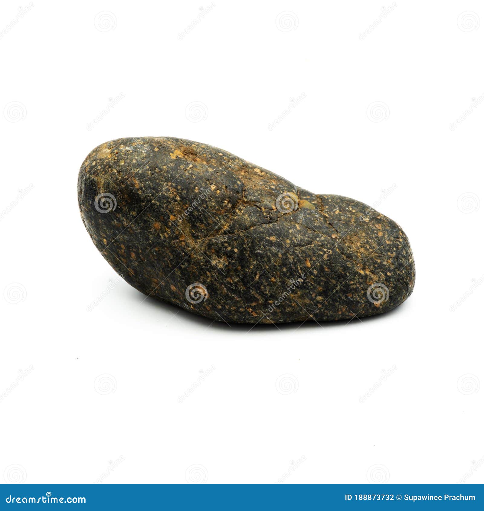 Roca De Granito Grande Aislada En El Fondo Blanco Foto de archivo ...