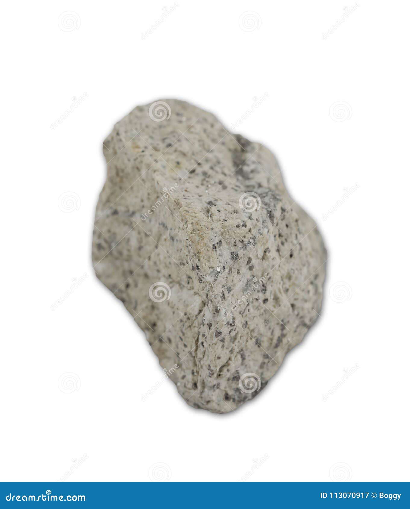 Roca Del Granito Aislada En El Fondo Blanco Imagen de archivo - Imagen ...