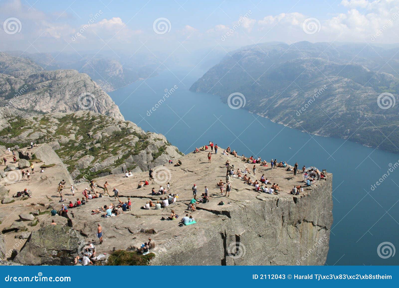 Roca del púlpito imagen de archivo. Imagen de agradable - 2112043