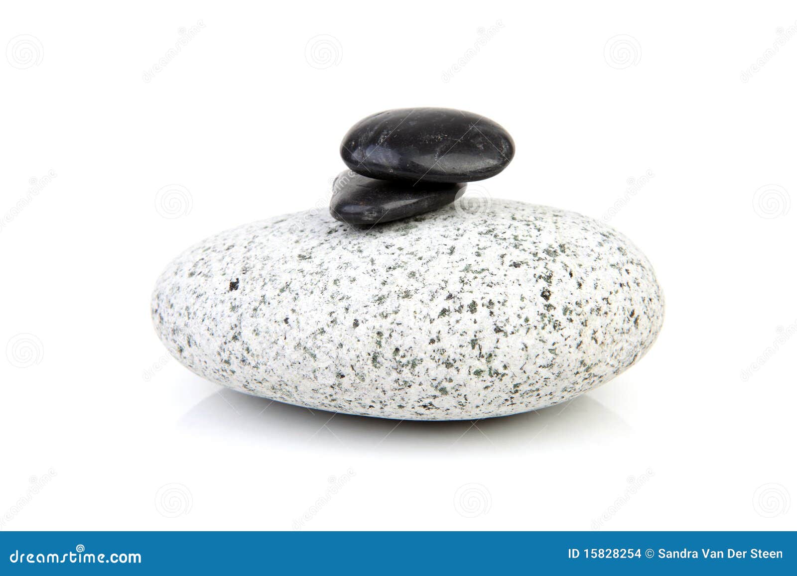 Roca Gris Grande Con Pocas Negras Foto de archivo - Imagen de ...