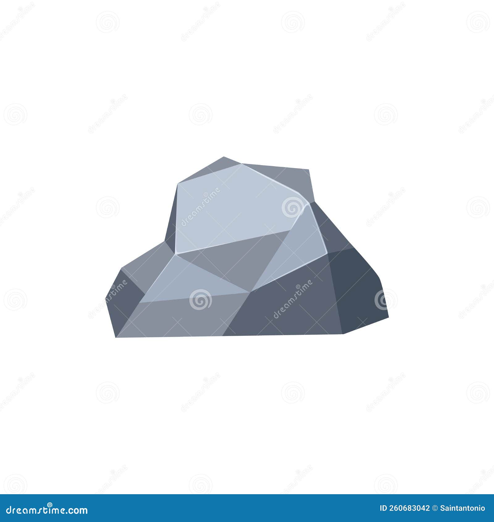 Roca. Piedra Natural. Ilustración Vectorial Ilustración del Vector ...