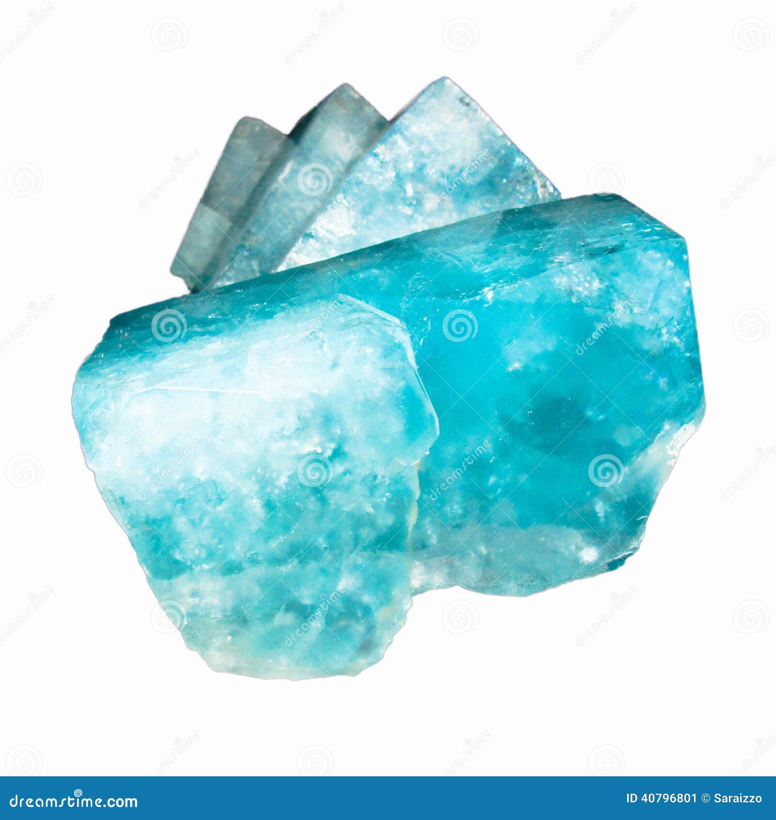 Rocas azules del topacio imagen de archivo. Imagen de piedra - 40796801