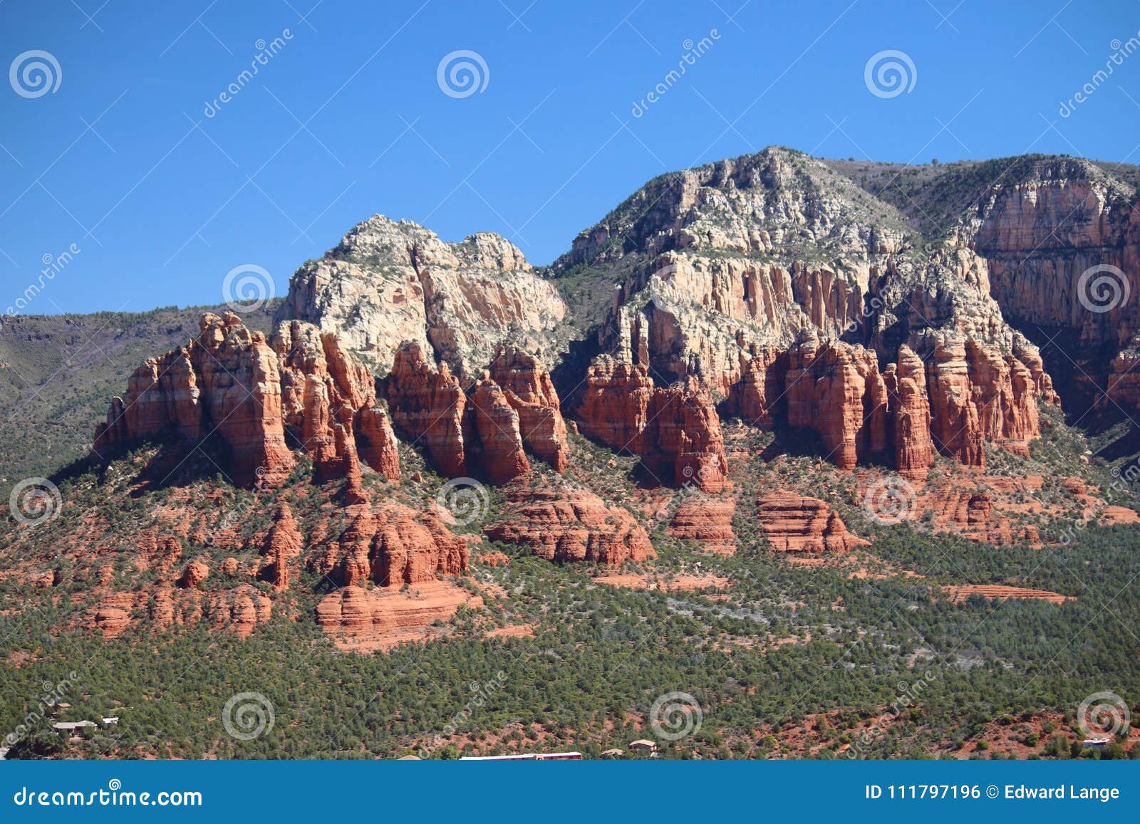 Rocas Rojas De Sedona, Arizona Foto de archivo - Imagen de rojo ...