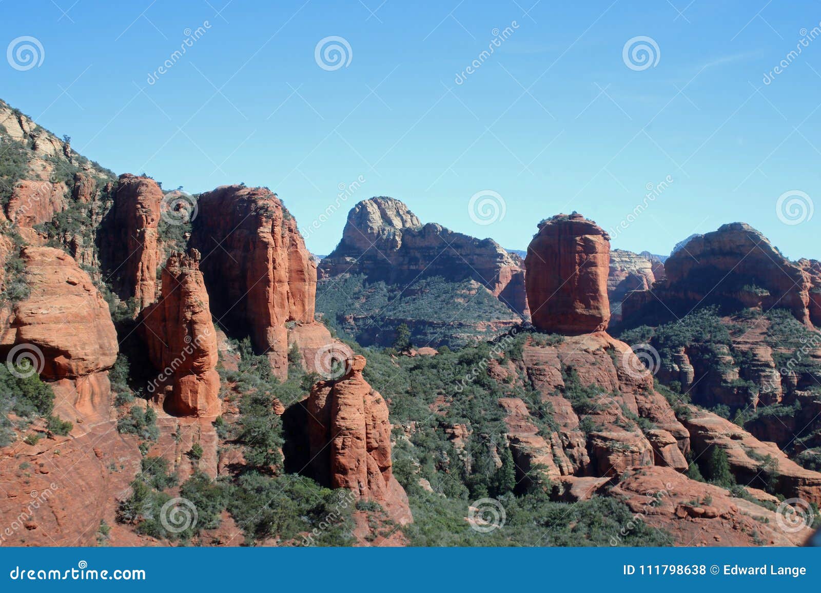 Rocas Rojas De Sedona, Arizona Foto de archivo - Imagen de paisaje ...
