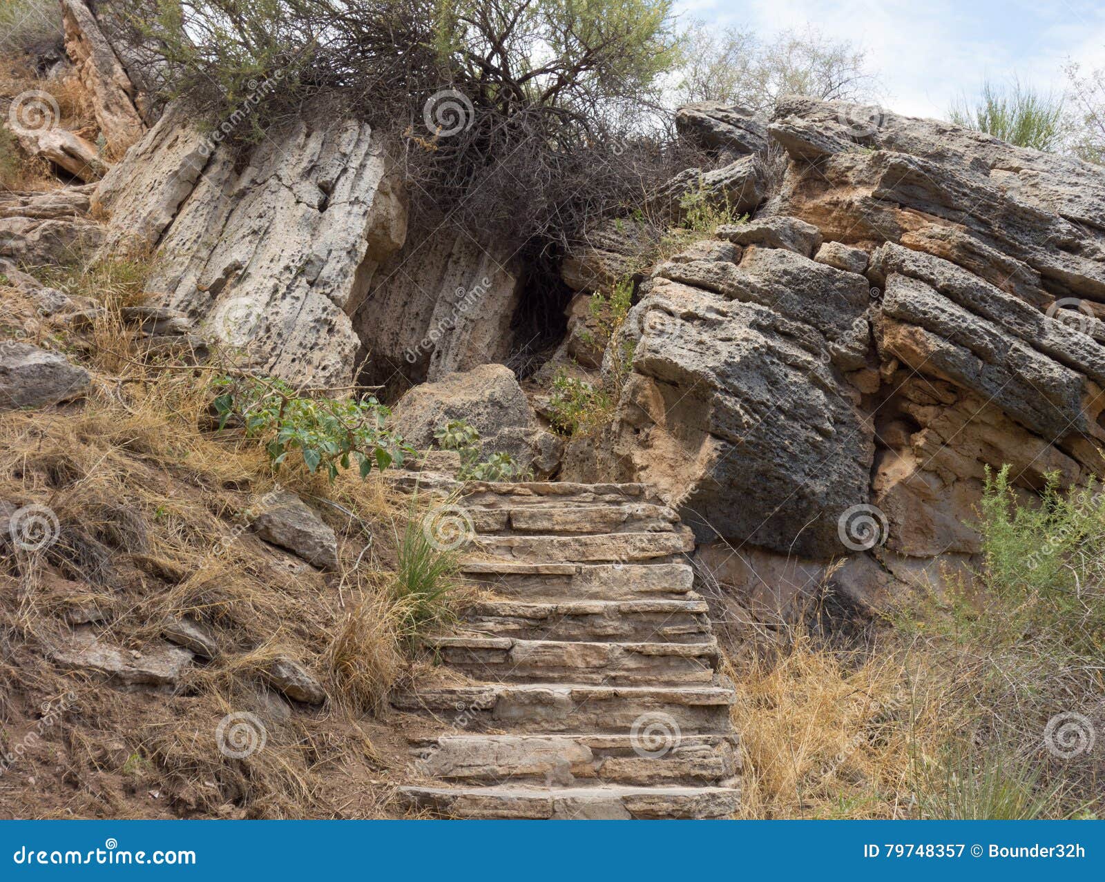 Rocas Sedimentarias En El Desierto Imagen de archivo - Imagen de ...