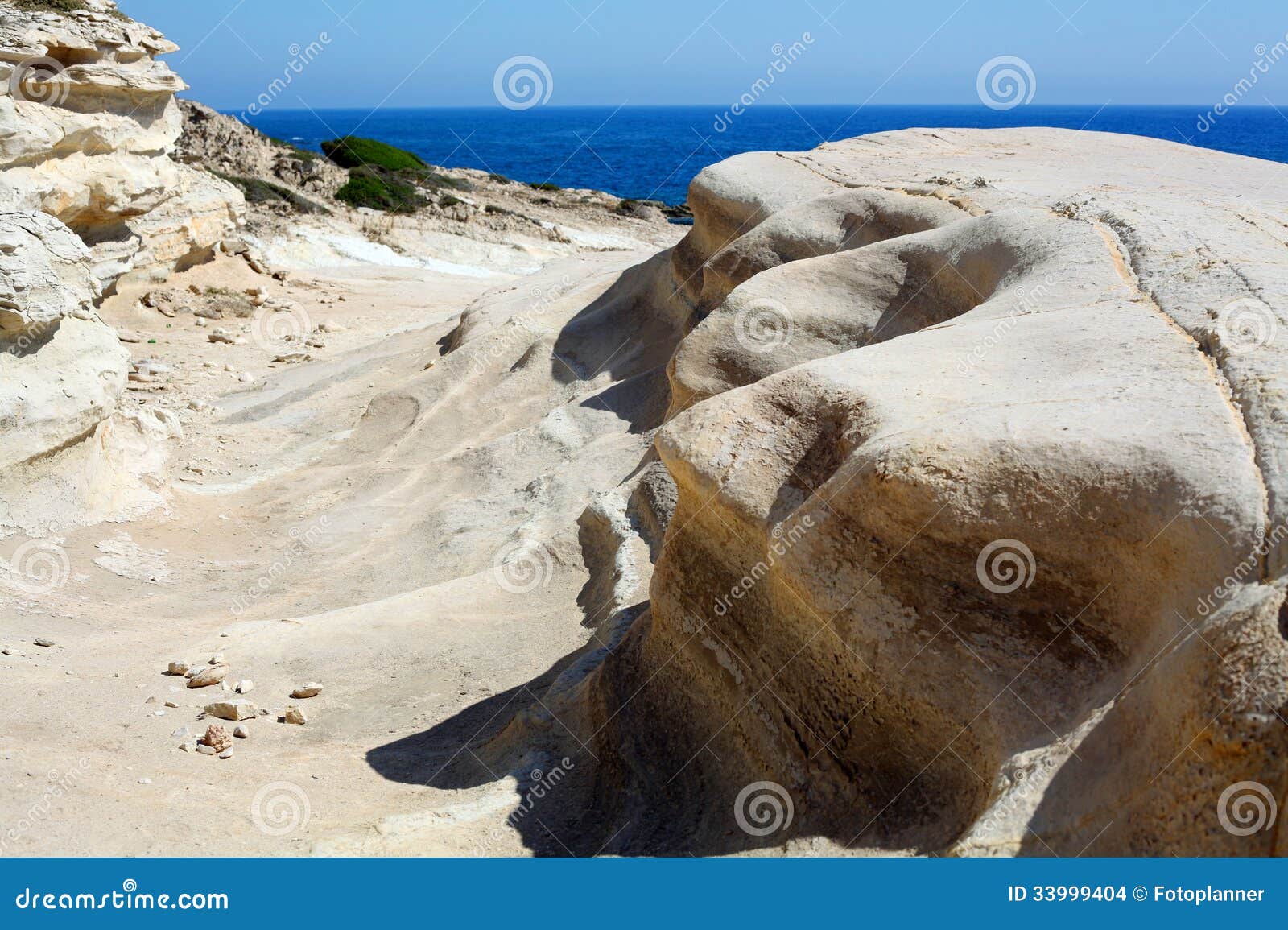 Rocce Dell'arenaria Nel Cipro Fotografia Stock - Immagine di cipro ...