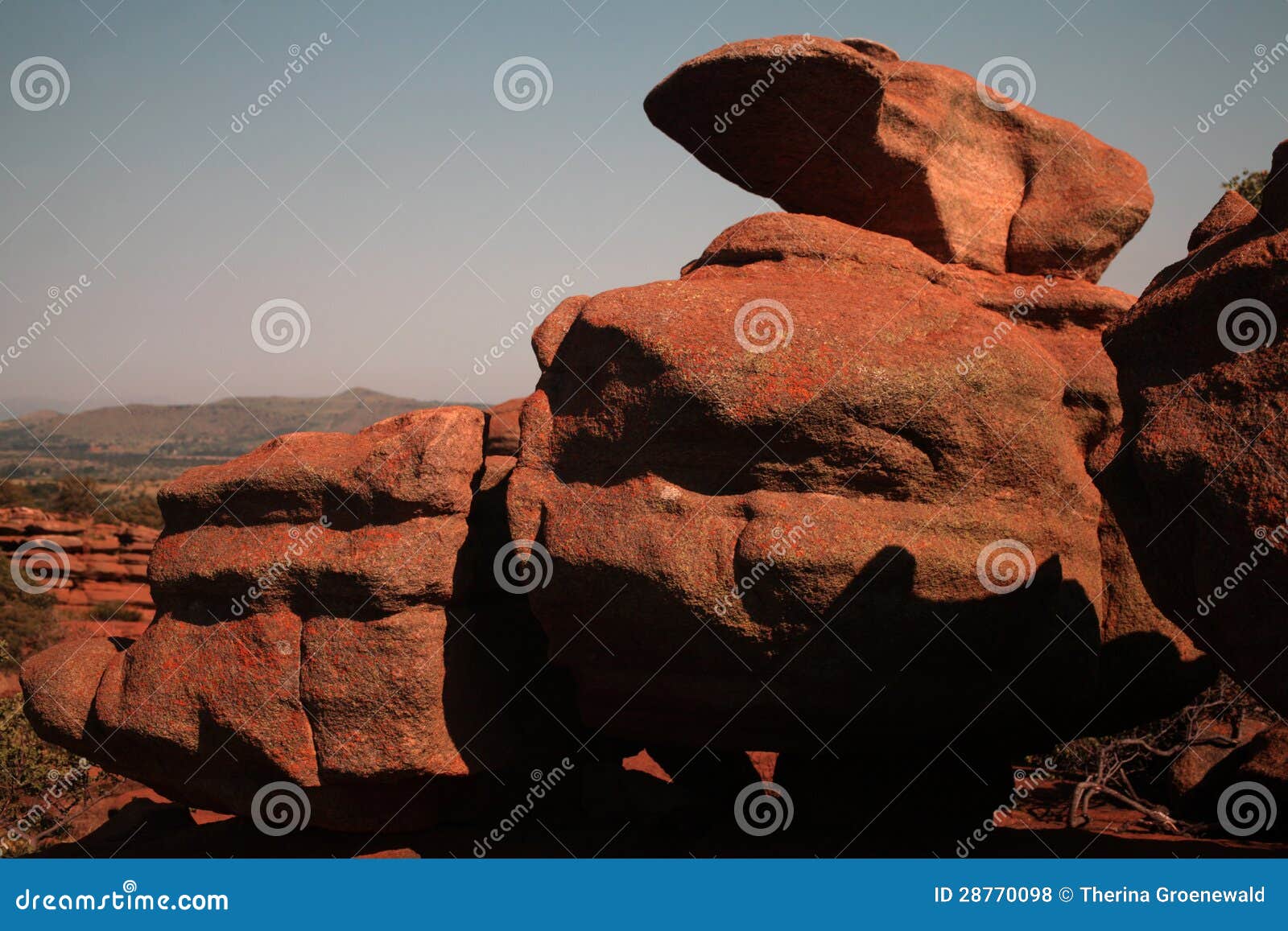 Rocha do arenito foto de stock. Imagem de textura, duro - 28770098