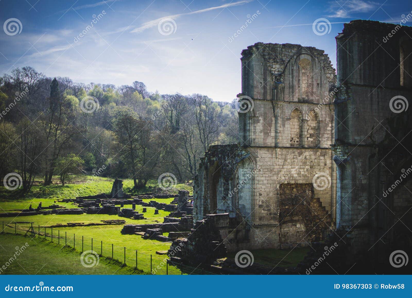 Roche Abbey Ruins Maltby UK Stock Image - Image of stones, roche: 98367303