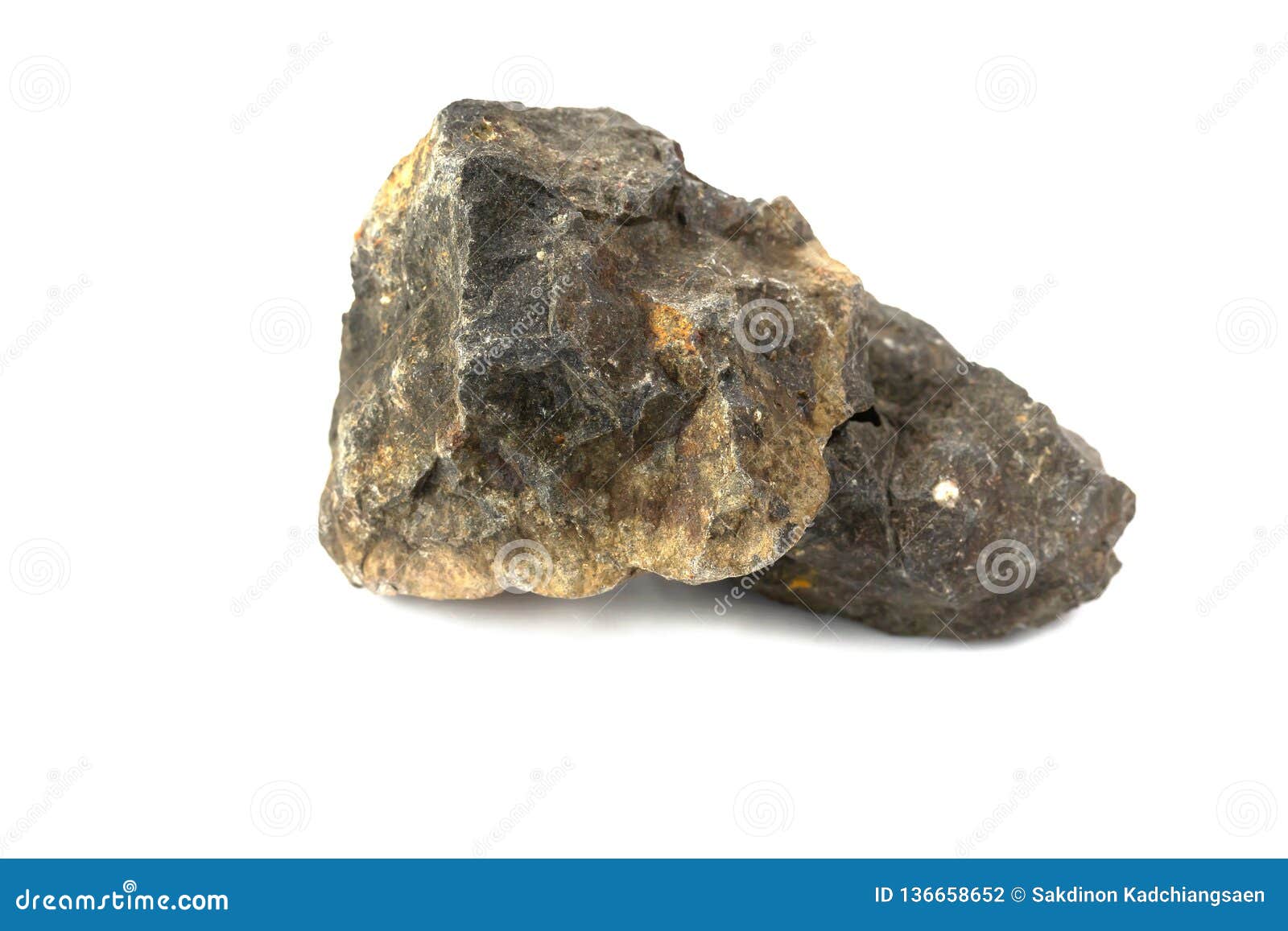 Roche De Basalte Pour Des Industries Photo stock - Image du physique ...