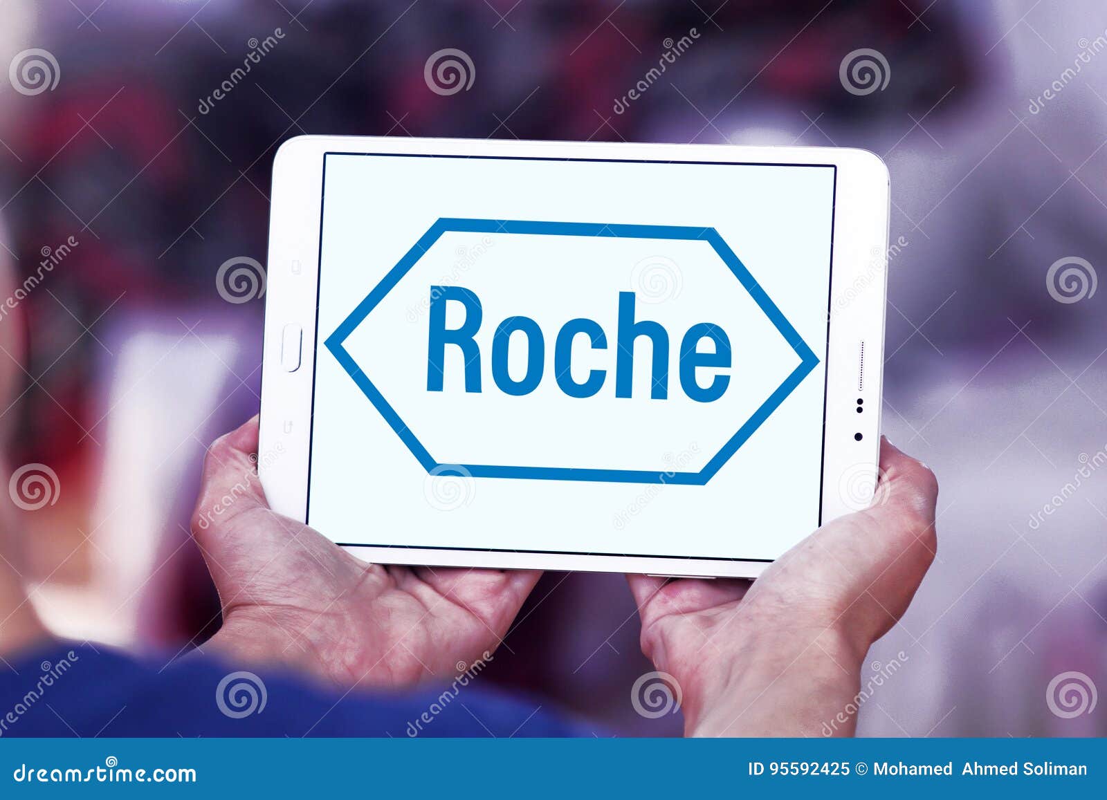 Roche Pharmaceutical Company Logo Editorial Image - Image of disease ...