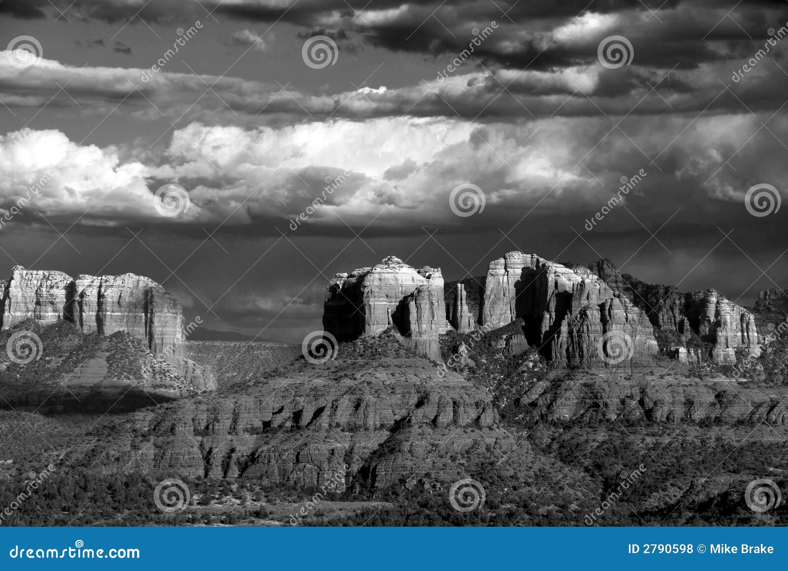 Roche Sedona Arizona De Cathderal Photo stock - Image du bleu ...