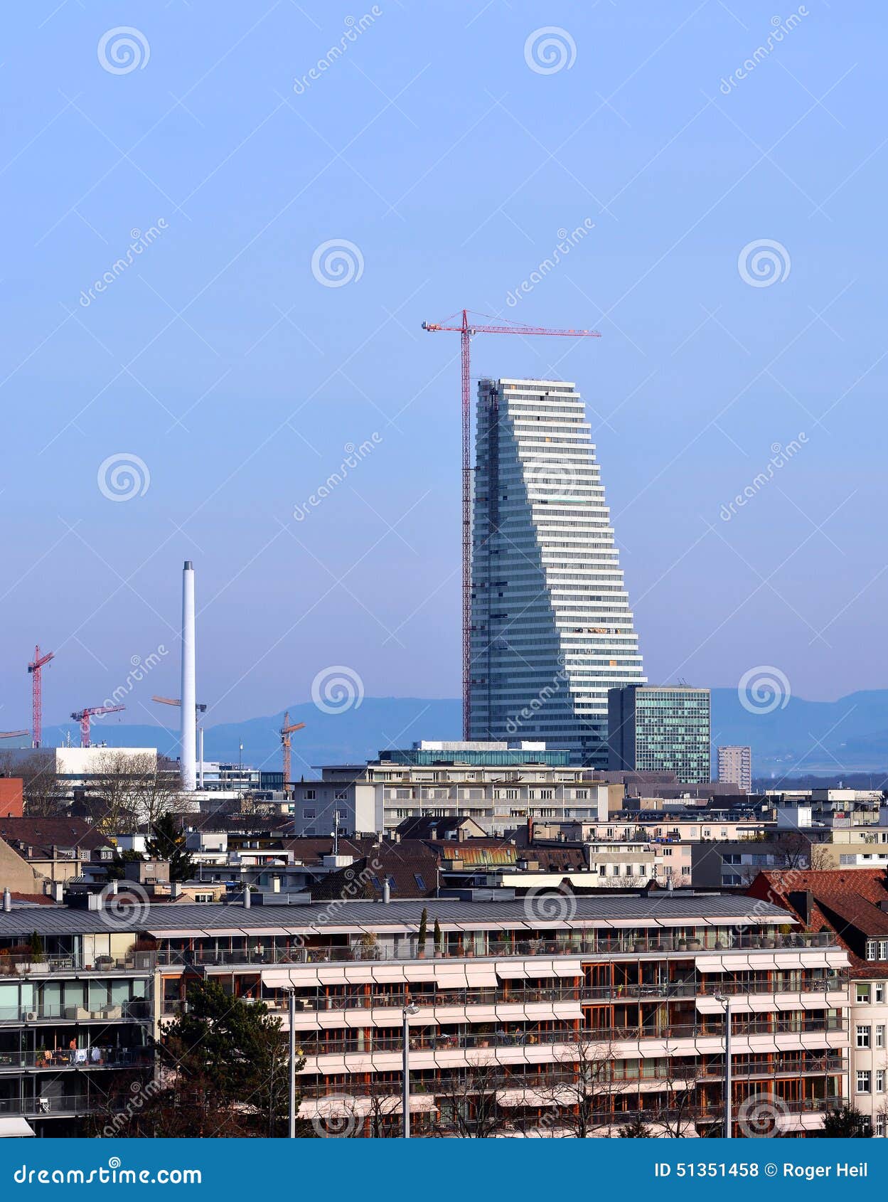 Roche Tower editorial stock photo. Image of background - 51351458