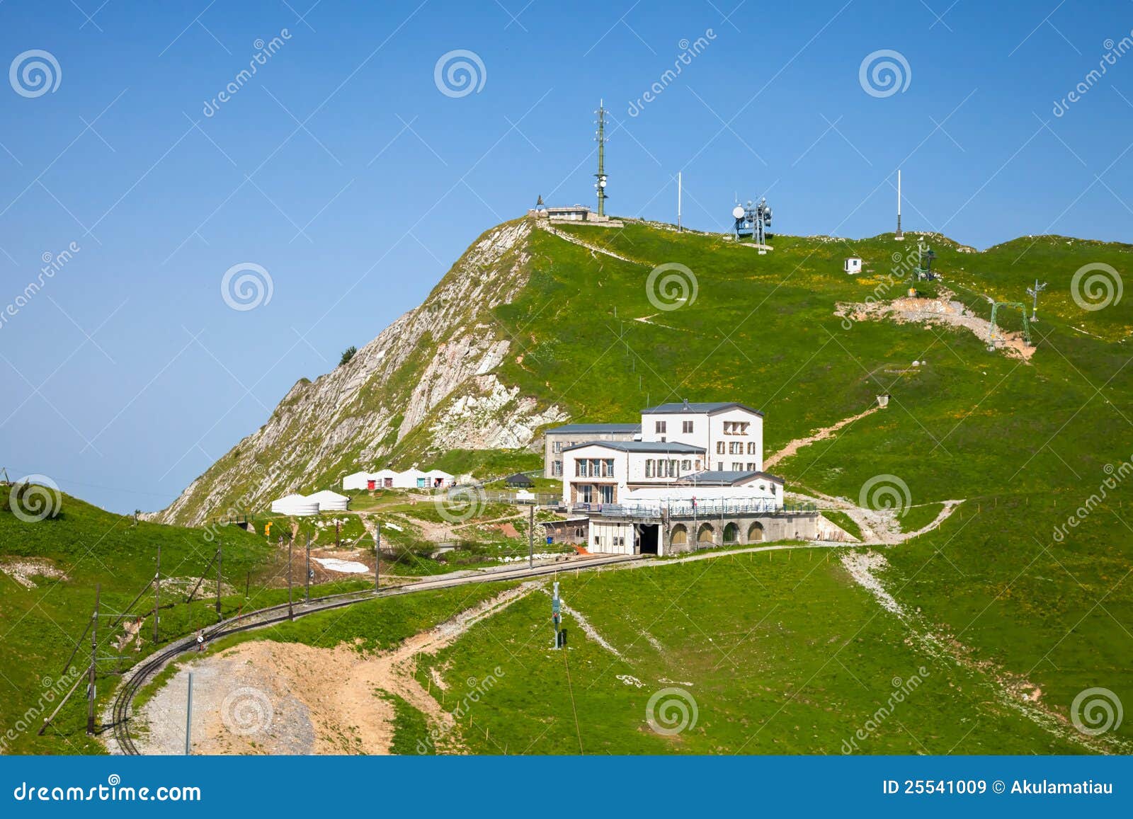 Rocher De Naye III, Switzerland Stock Image - Image of scenic, nature ...