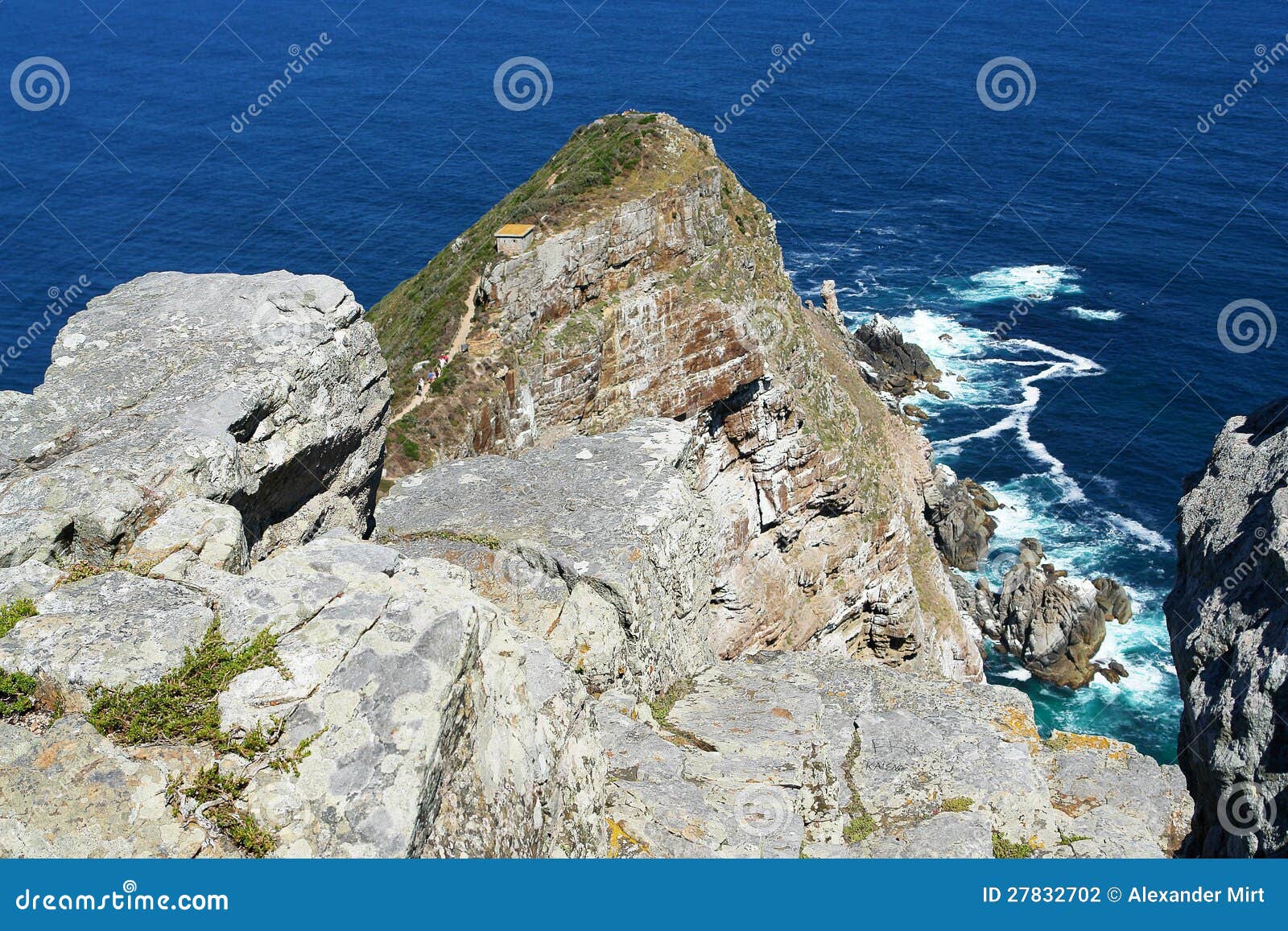 Roches De Point De Cap. L'Afrique Du Sud Photo stock - Image du ville ...