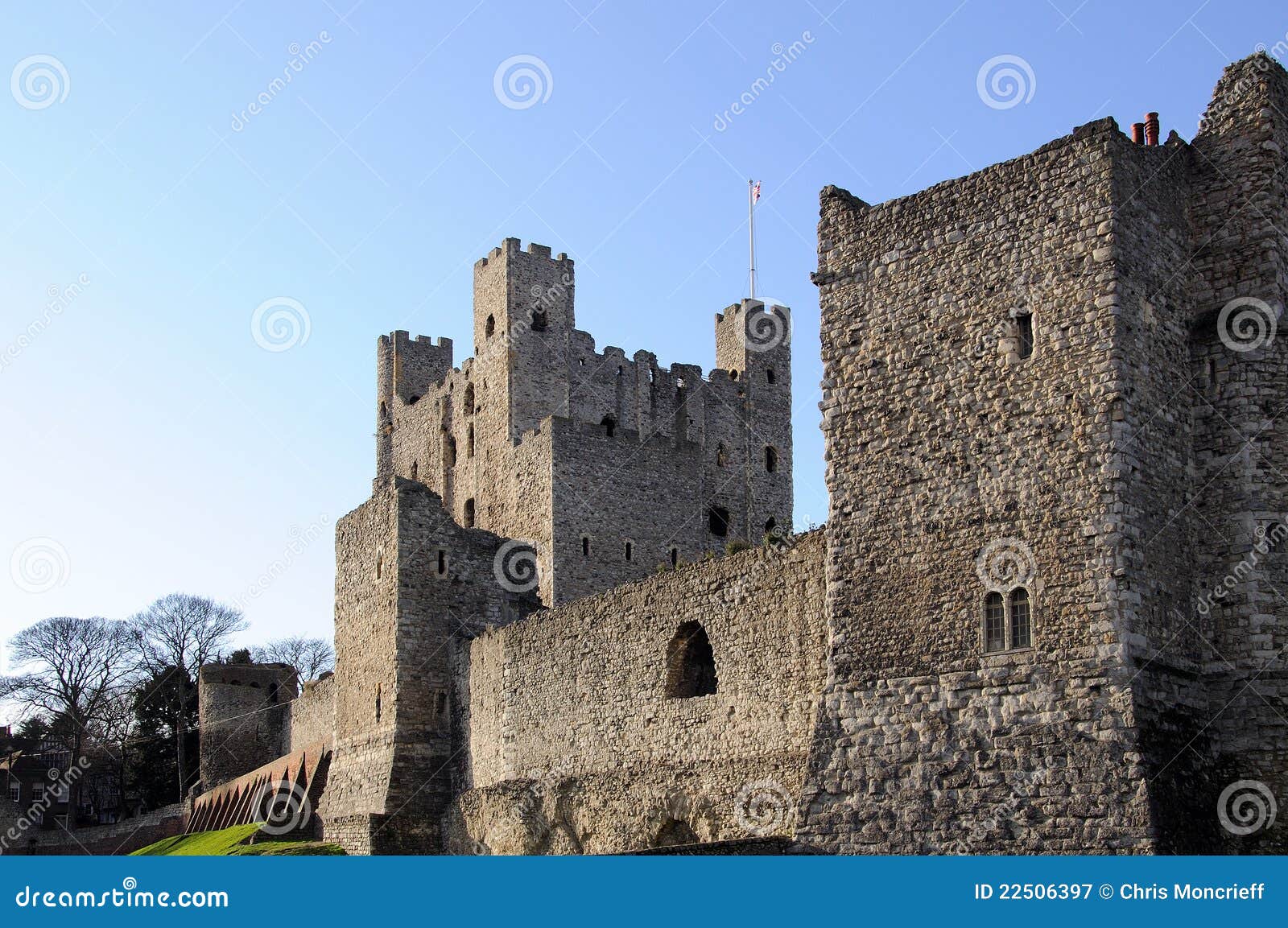 Rochester Castle Gate House Stock Image | CartoonDealer.com #3437575