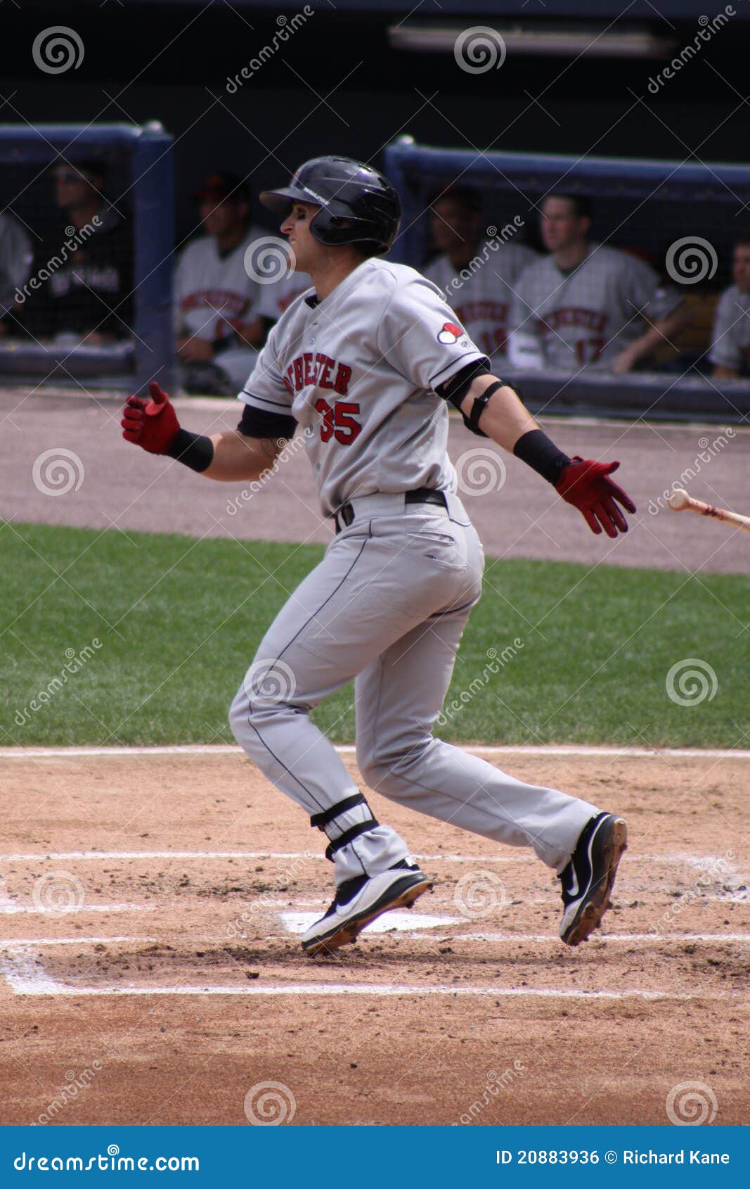 Rochester Red Wings Batter Aaron Bates Editorial Photo - Image of ...