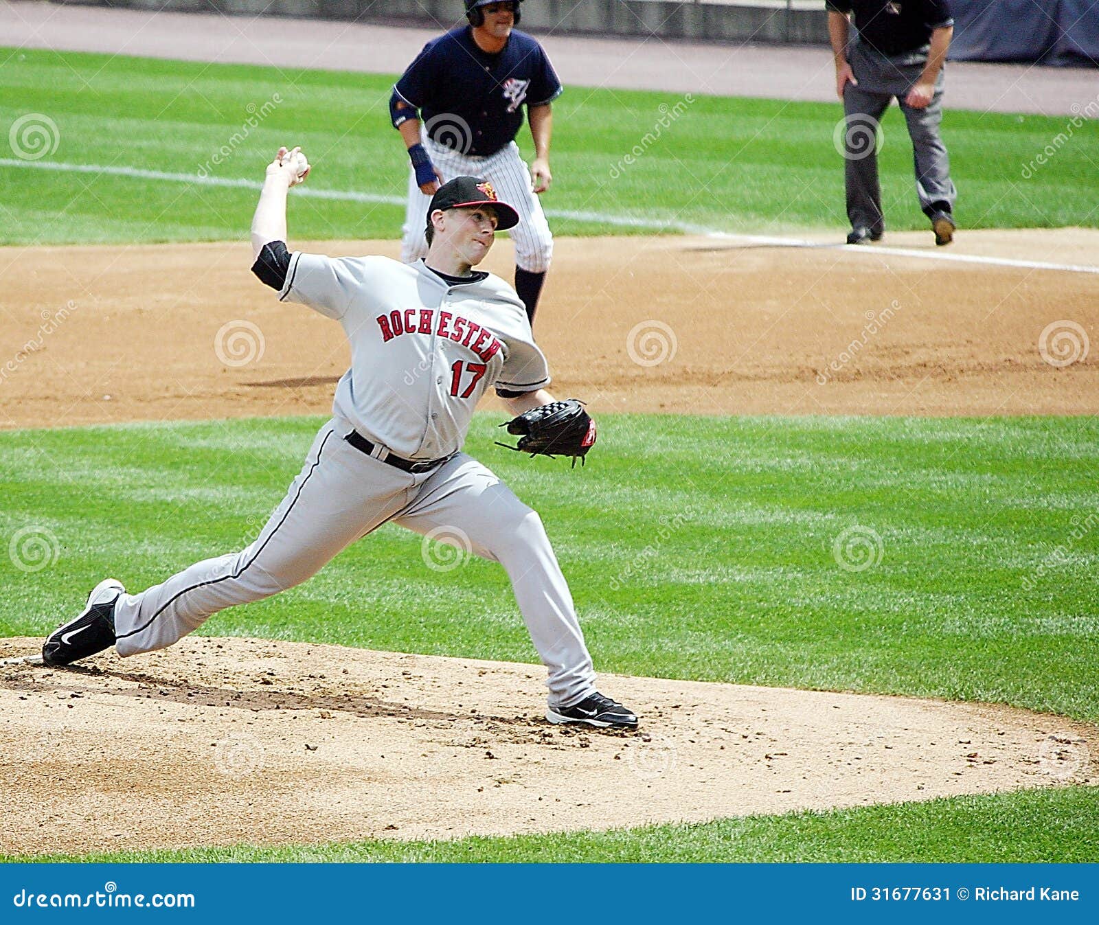Rochester Red Wings Pitcher Eric Hacker Editorial Photo - Image of ...