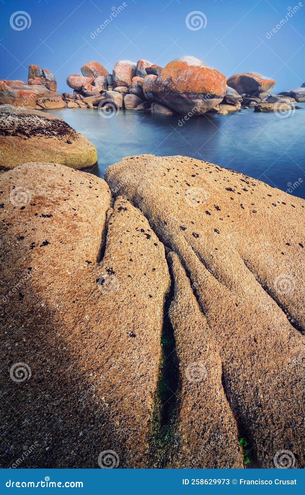 ROCKS at the Seaside. Galicia, Spain Stock Image - Image of seaside ...
