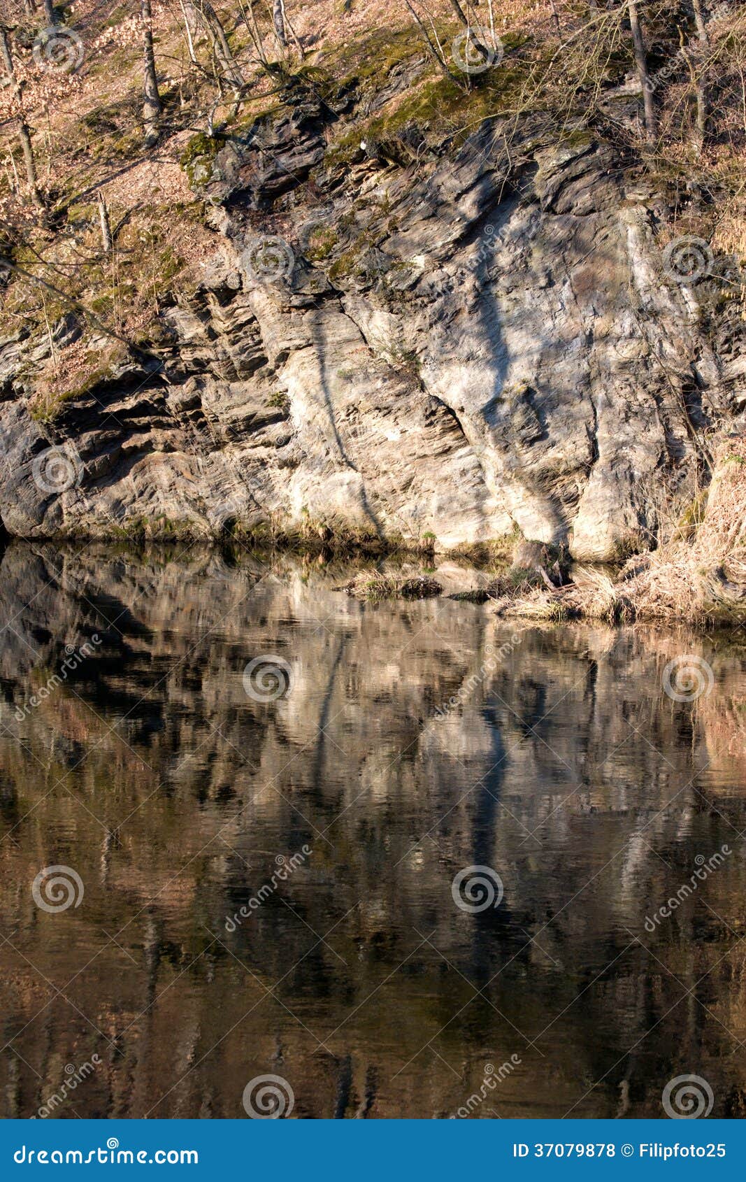 Rock above the water stock photo. Image of tourism, rocks - 37079878