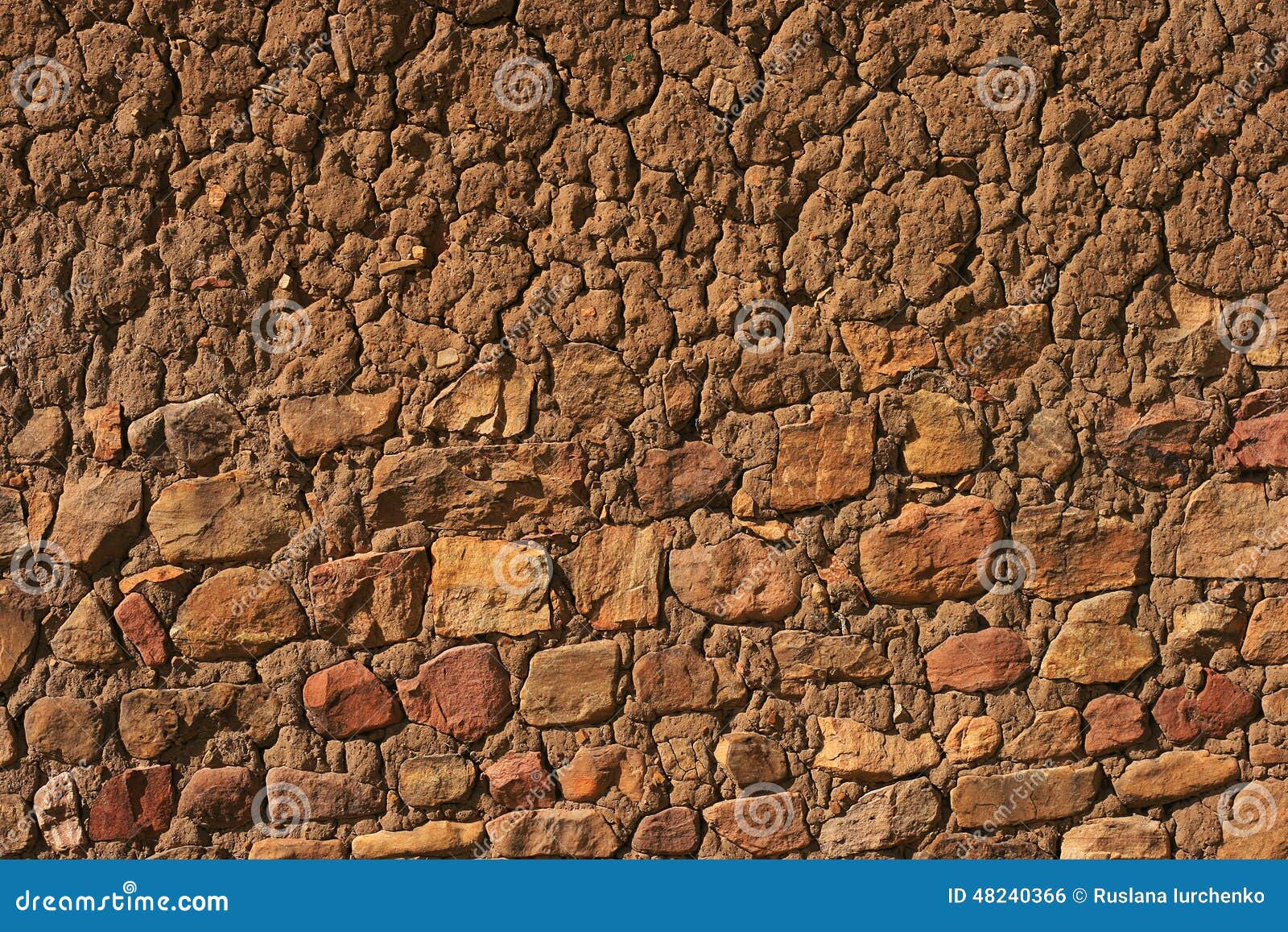 Rock adobe wall stock photo. Image of rough, background - 48240366