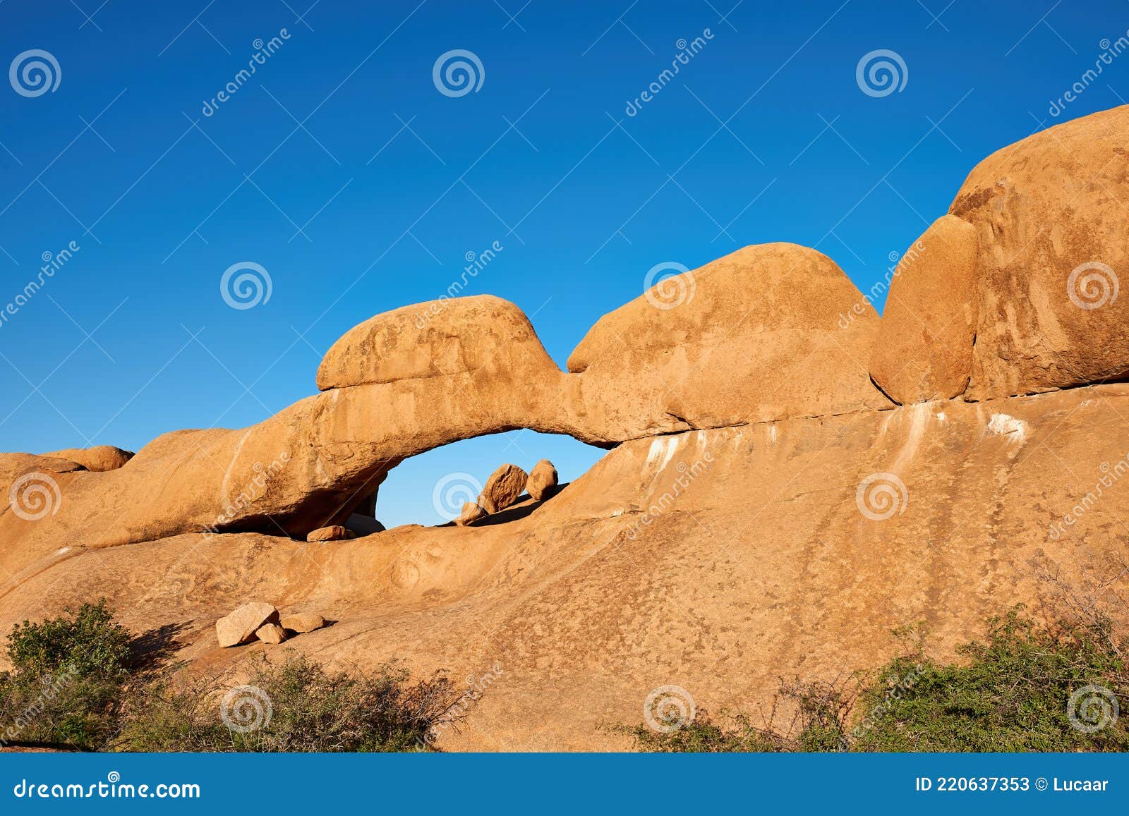 Rock Arch in Namibia stock image. Image of namib, beauty - 220637353