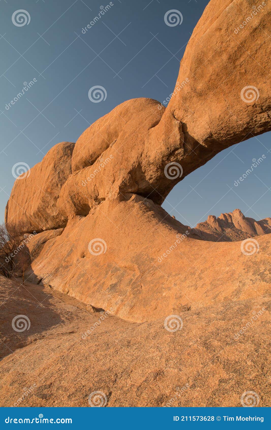 Rock Arch at Spitzkoppe, Erongo, Namibia, Africa Stock Photo - Image of ...