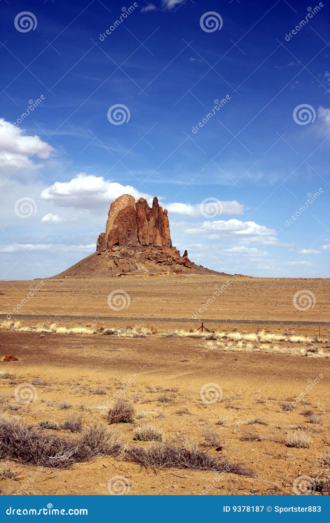 Rock on Arizona Grazing Land Stock Image - Image of heat, range: 9378187
