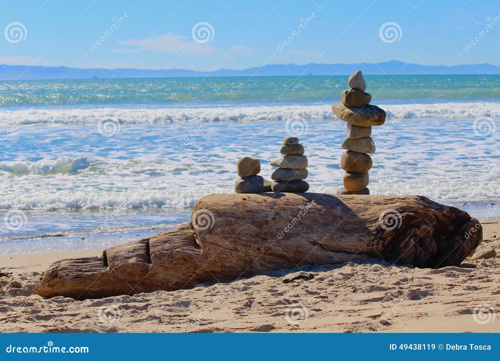 Rock balancing art stock image. Image of ocean, rock - 49438119